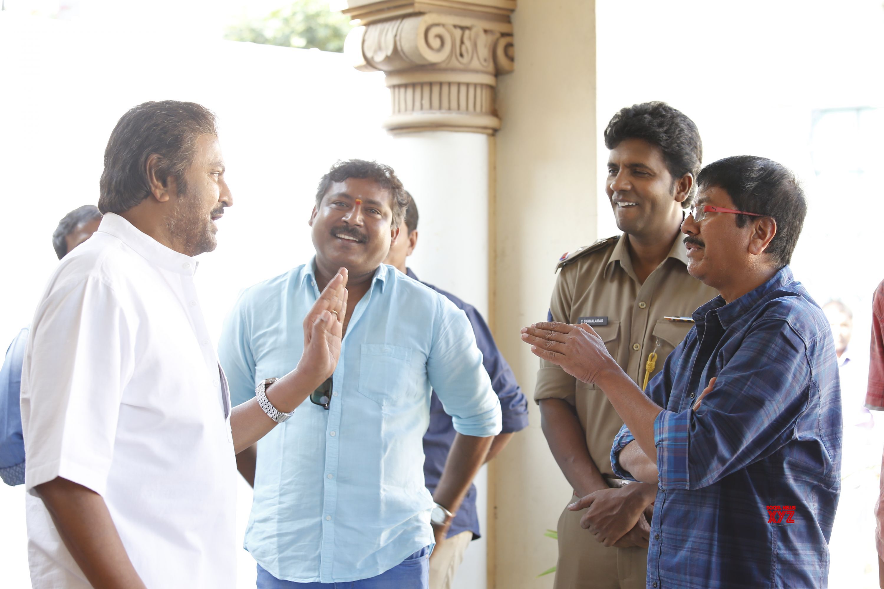 Mohan Babu's Gayatri Working Stills - Social News XYZ