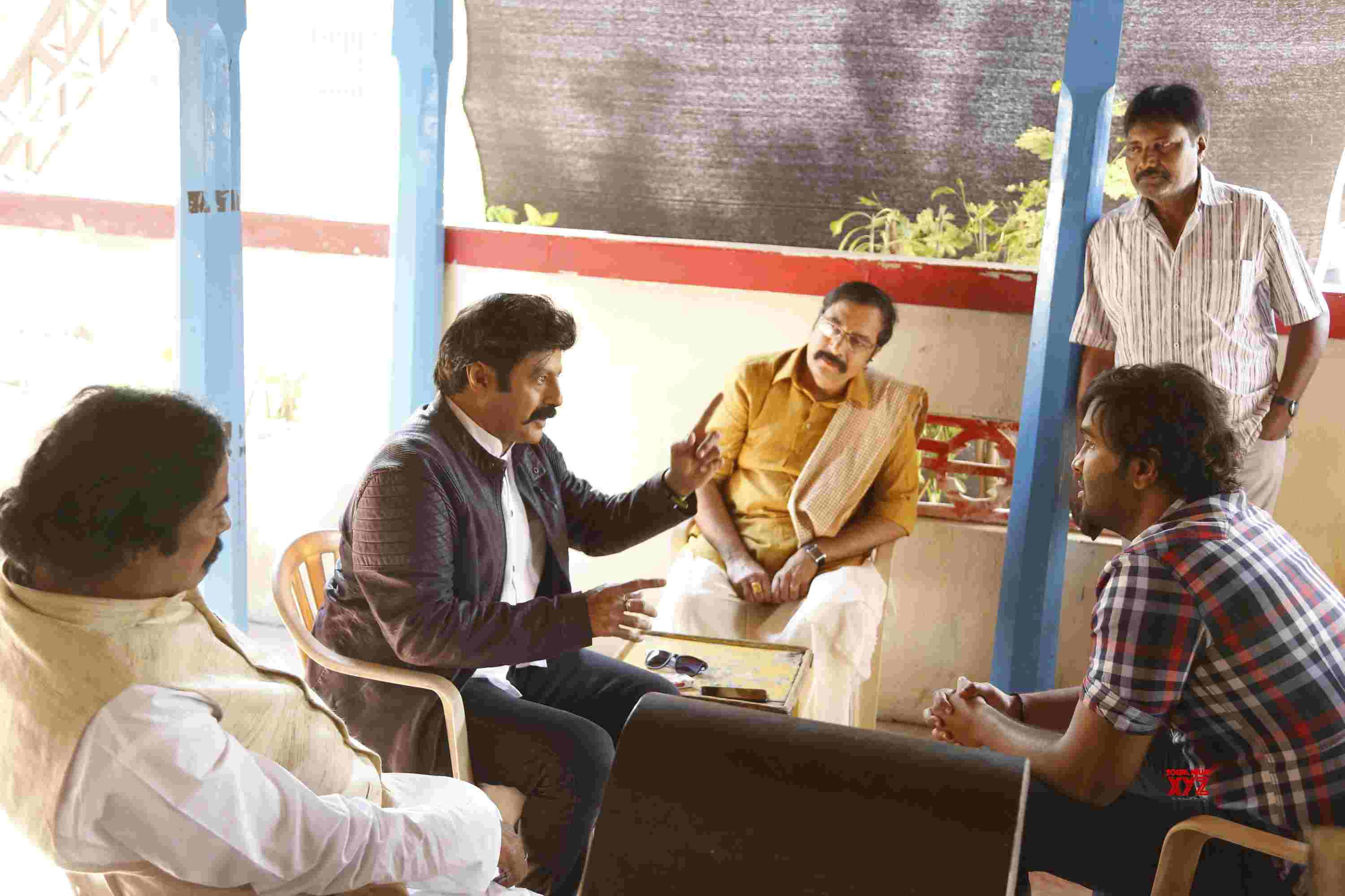 Mohan Babu's Gayatri Working Stills - Social News XYZ