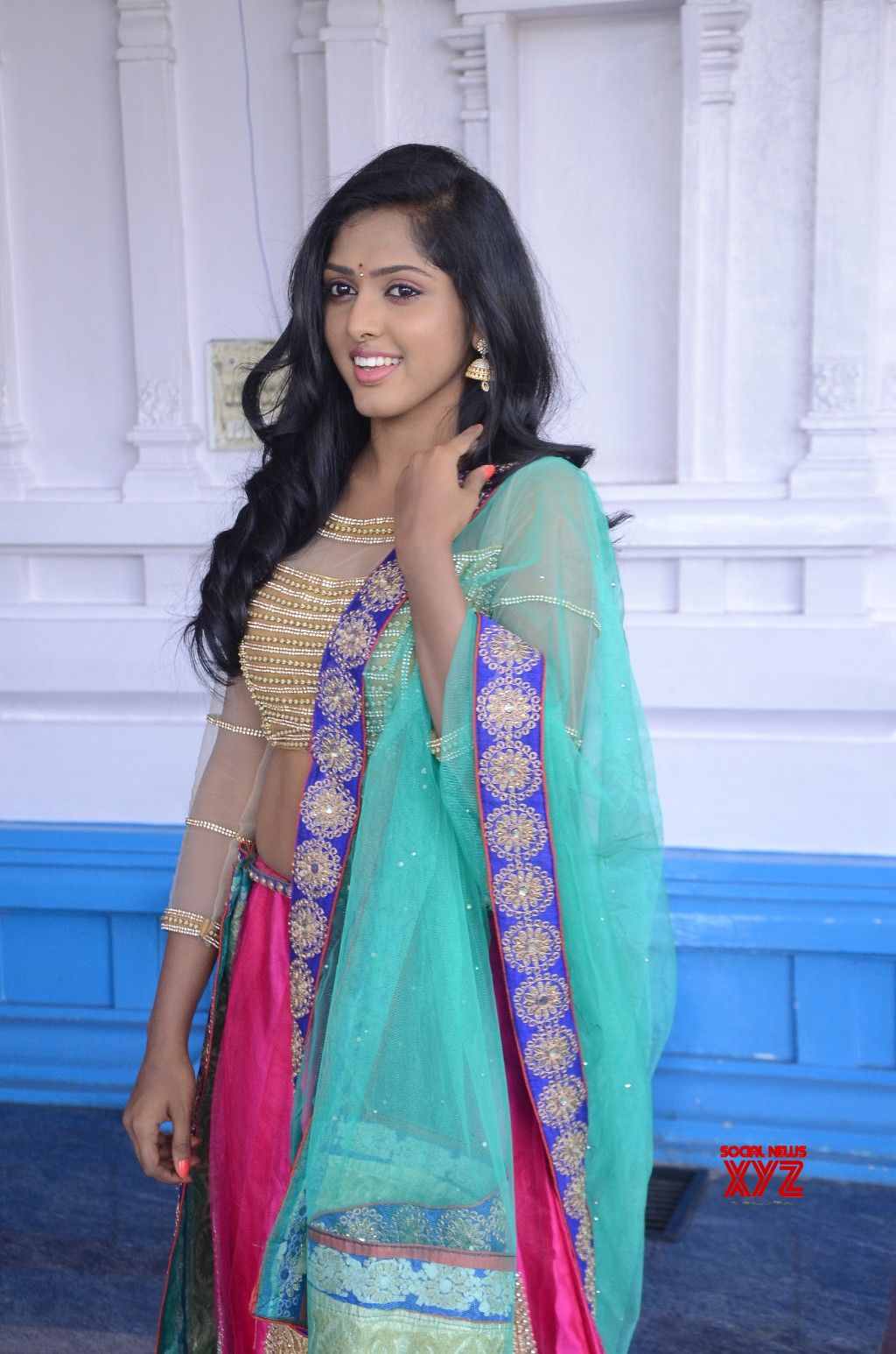Actress Charishma Shreekar Stills From Neethone Hai Hai Movie Opening ...