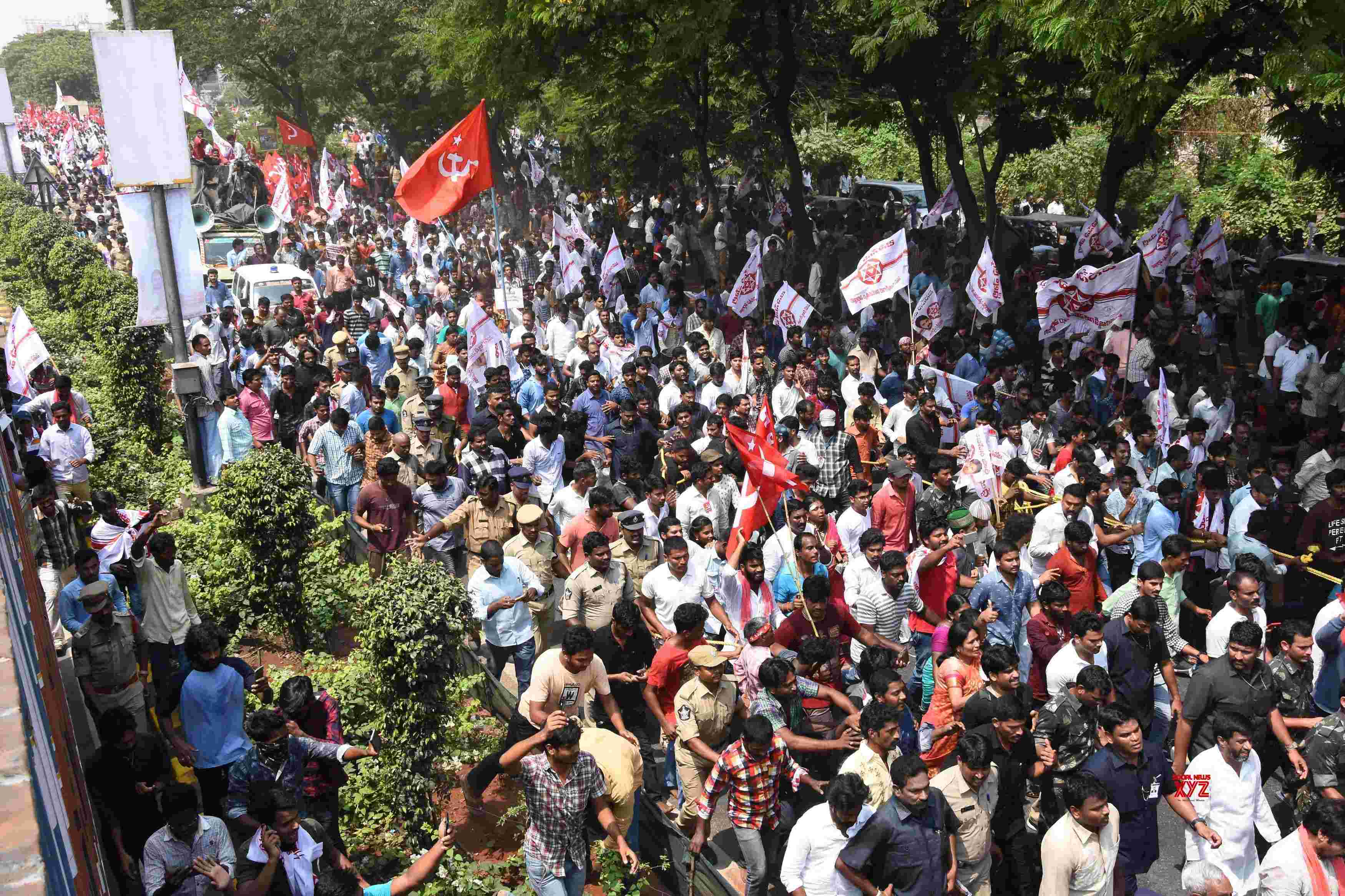 JanaSena Party Chief Pawan Kalyan's Padayatra And Meeting Gallery ...