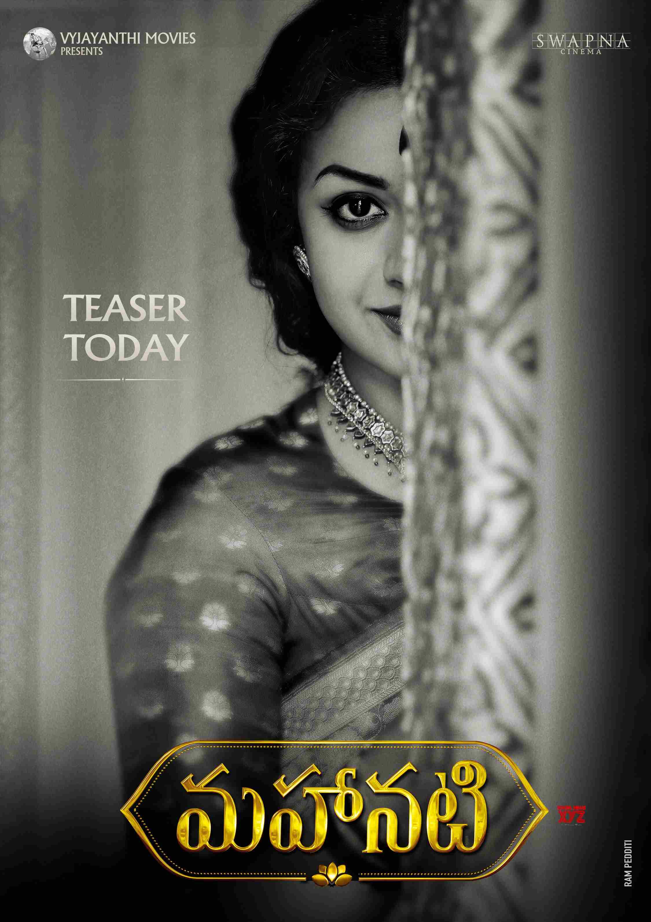 Teaser Of Mahanati The Biopic On Savitri Releasing Today - Social News XYZ