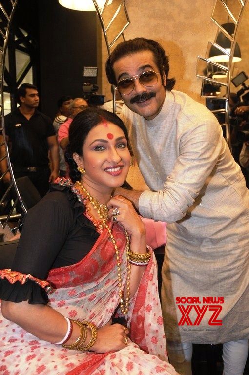 Kolkata: Prosenjit Chatterjee, Rituparna Sengupta at the launch of a ...