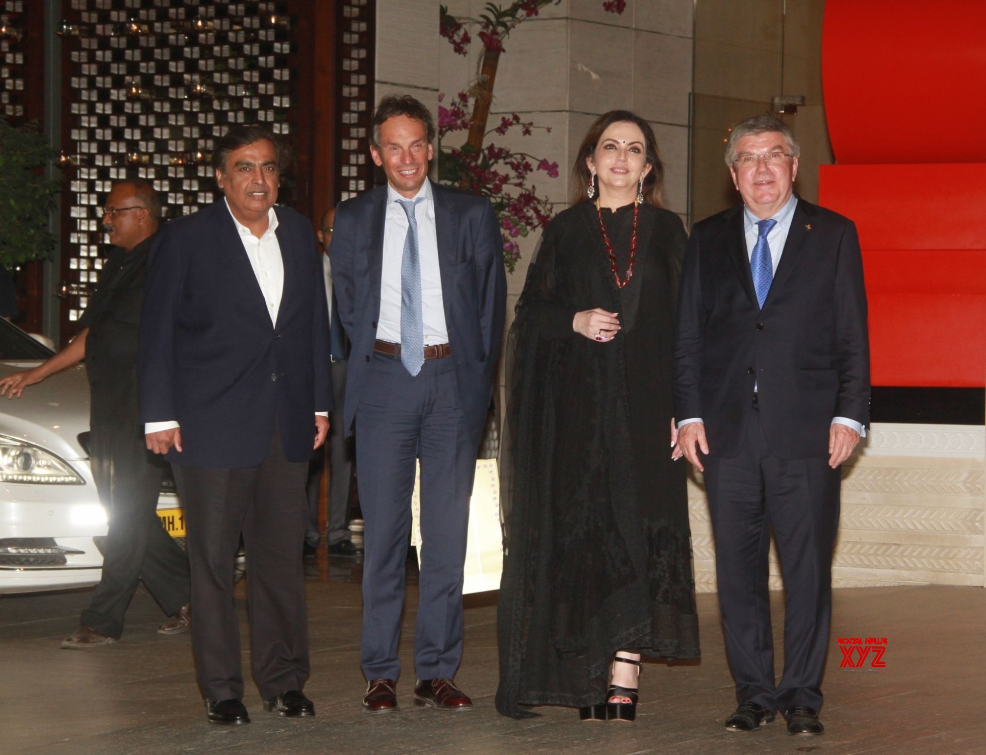 Mumbai: Nita Ambani hosts a dinner for IOC President Thomas Bach # ...