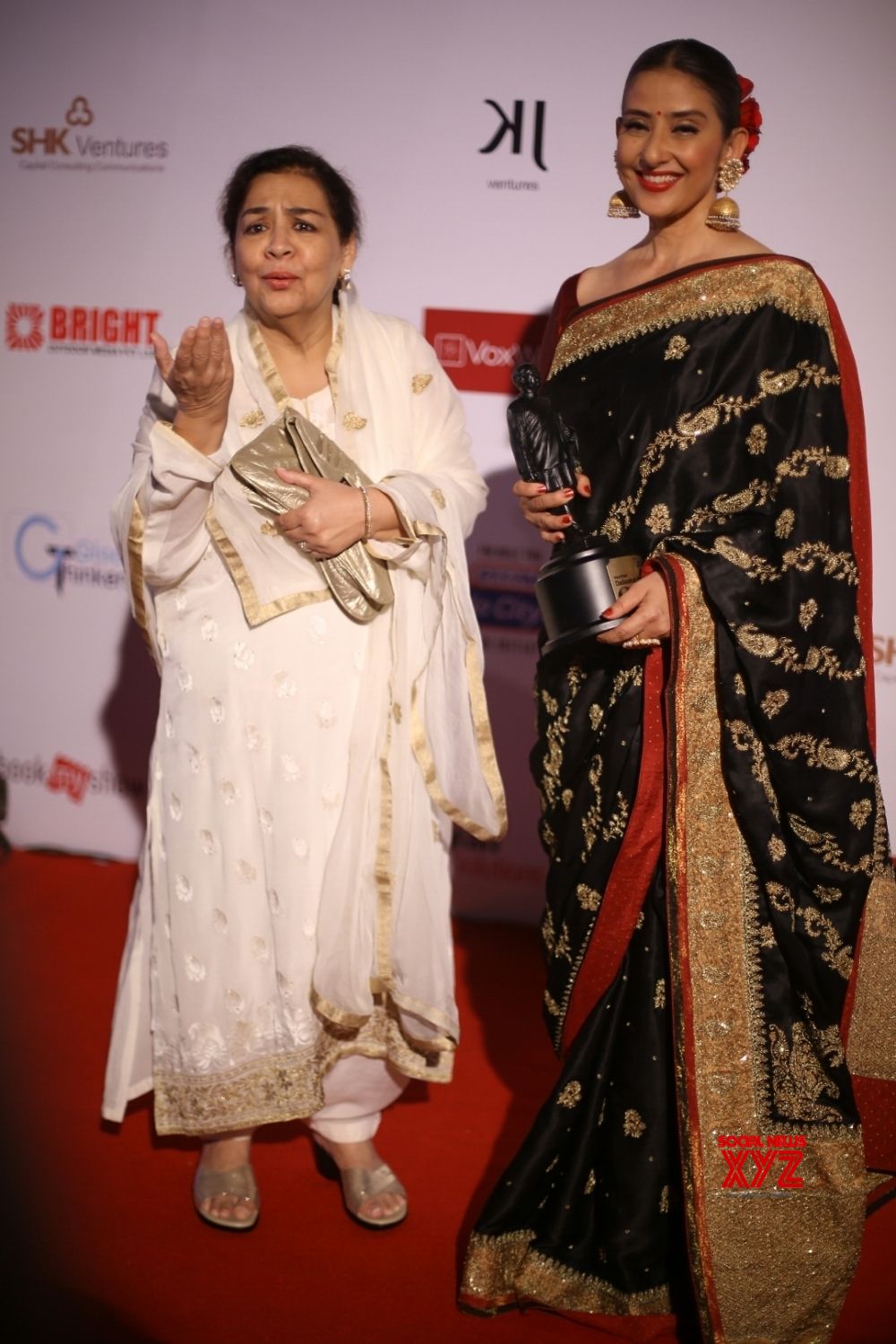 Mumbai: "Dada Saheb Phalke film foundation awards 2018" Farida Jalal # ...