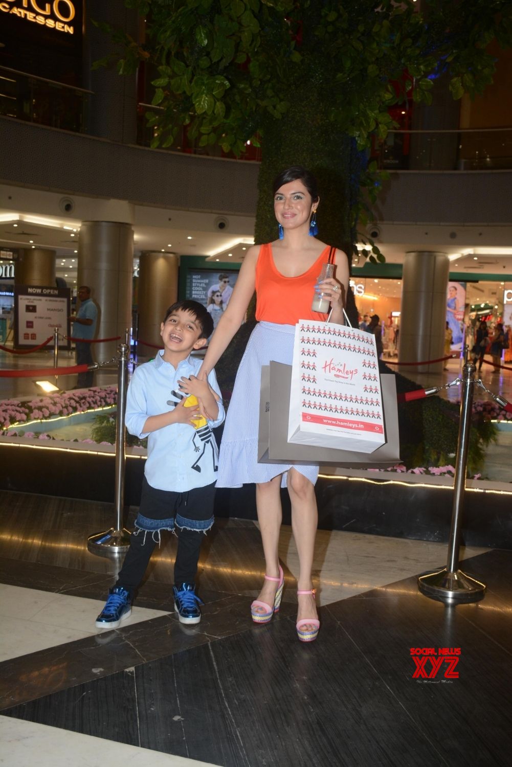 Mumbai: Divya Khosla Kumar and Ruhaan Kumar seen at a mall #Gallery ...