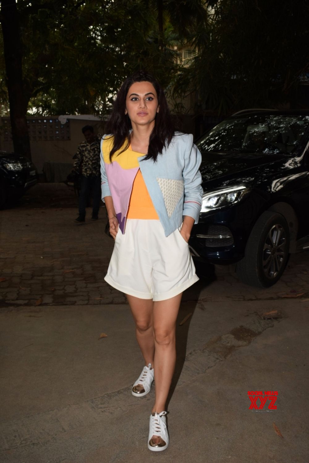 Mumbai: Nitishastra Movie screening Taapsee Pannu #Gallery - Social News XYZ