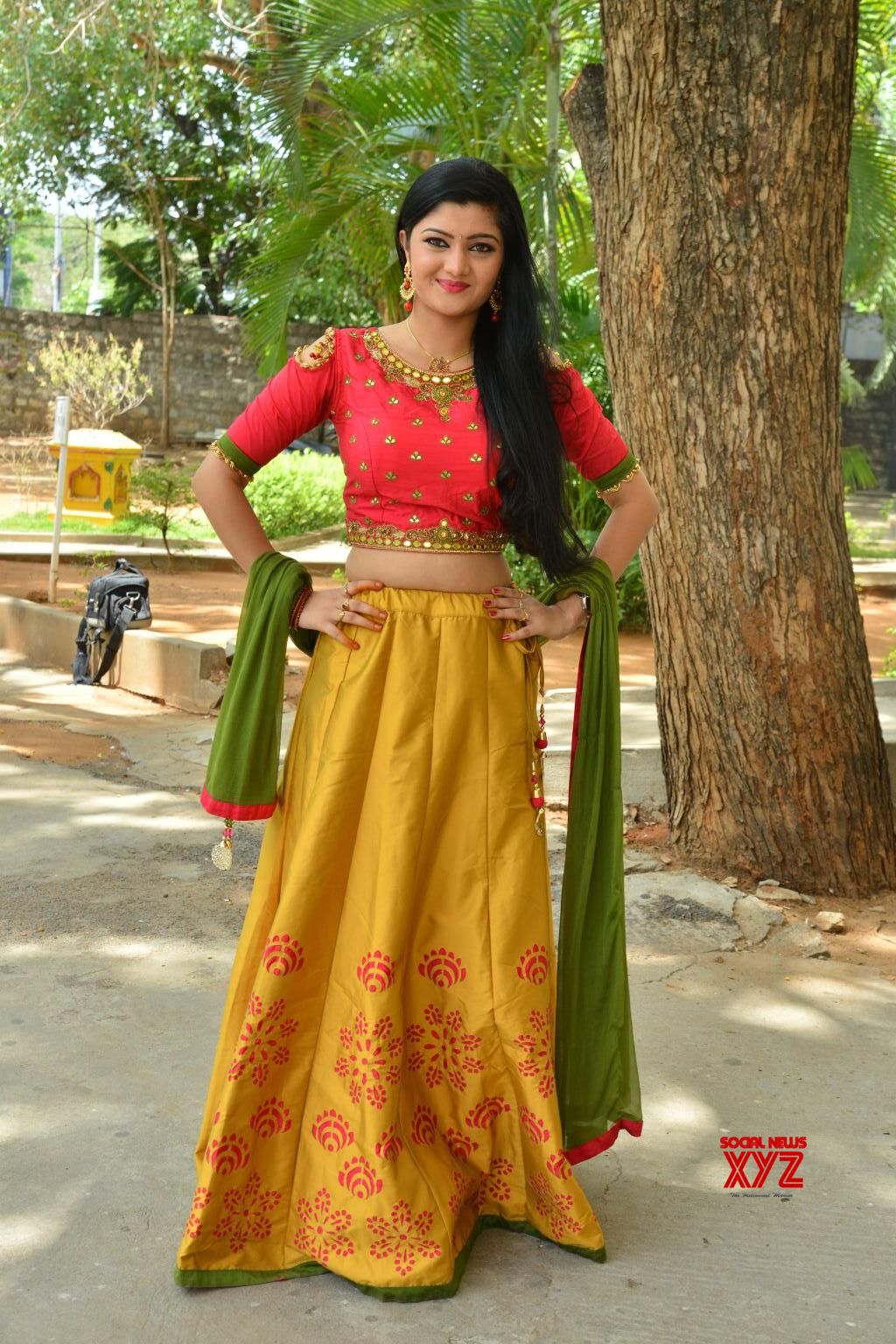 Actress Akshitha Stills From Prementha Panichese Narayana Movie Trailer ...