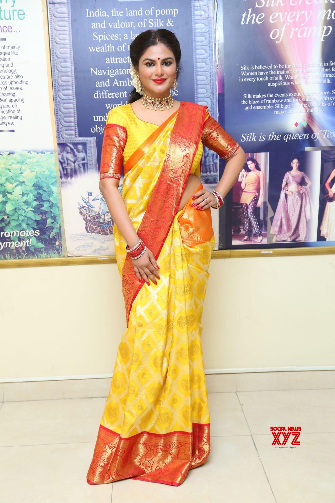 Sailaja Reddy Is The Brand Ambassador For Silk Mark Org - Social News XYZ