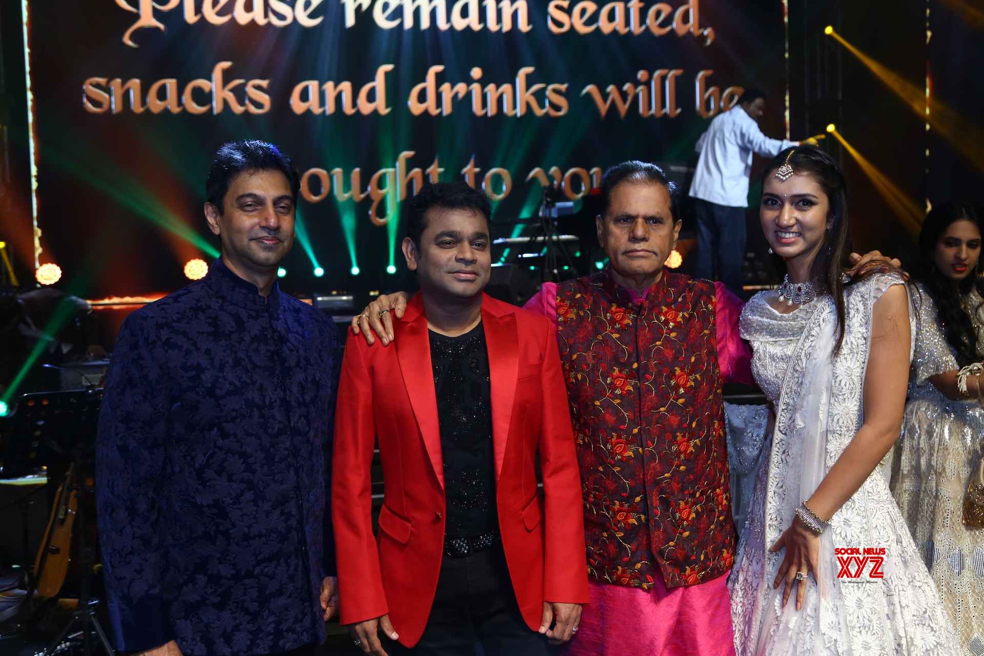 T Subbarami Reddy Grandson Anirudh Sangeet Gallery - Social News XYZ