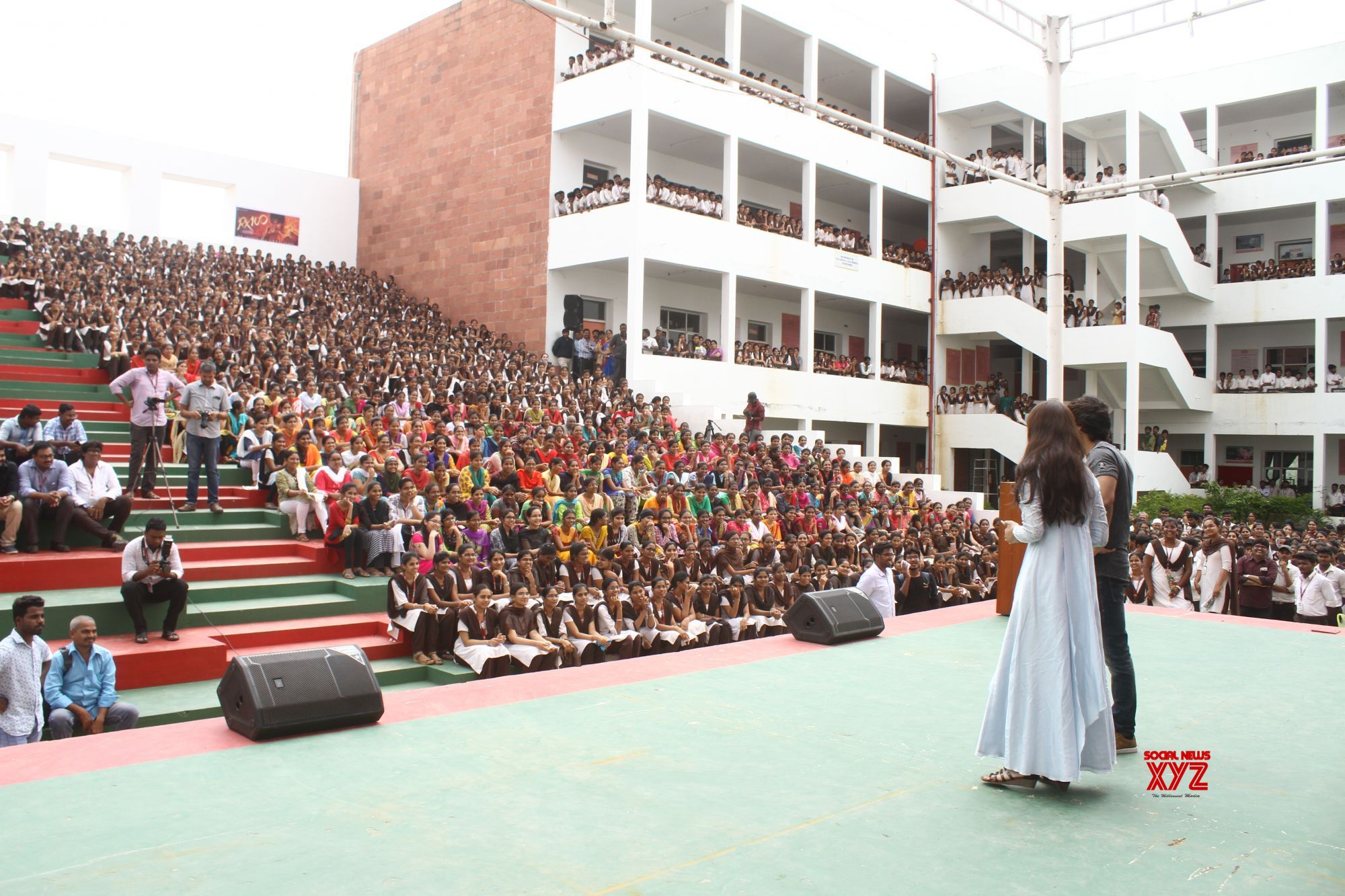 RX 100 Movie Team VVIT College Guntur Tour Gallery - Social News XYZ