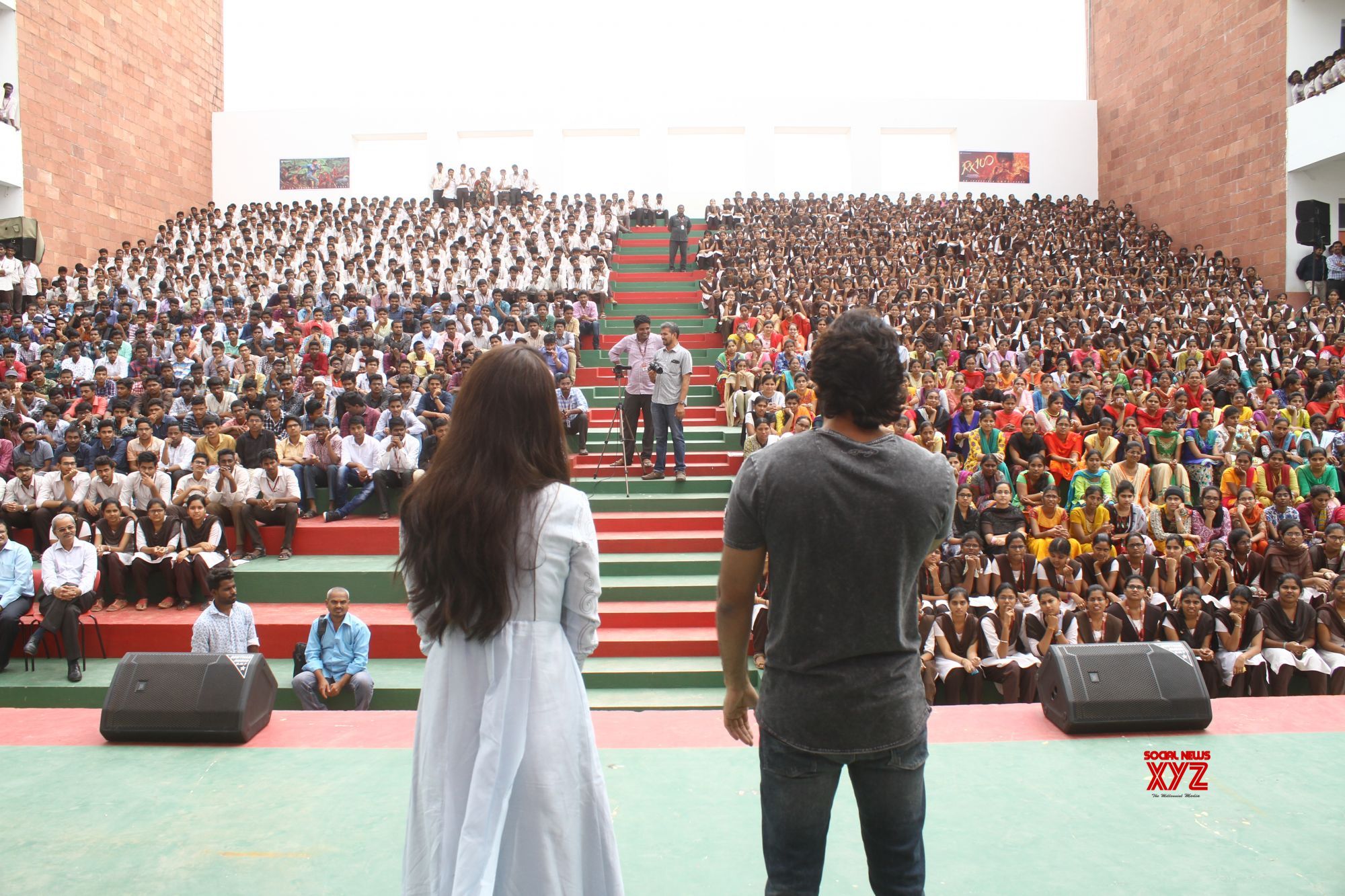 RX 100 Movie Team VVIT College Guntur Tour Gallery - Social News XYZ