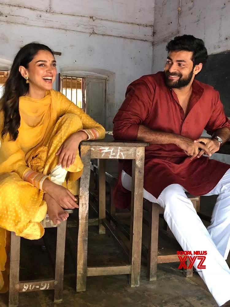 Varun Tej And Aditi Rao Hydari Still From Their Upcoming Science ...