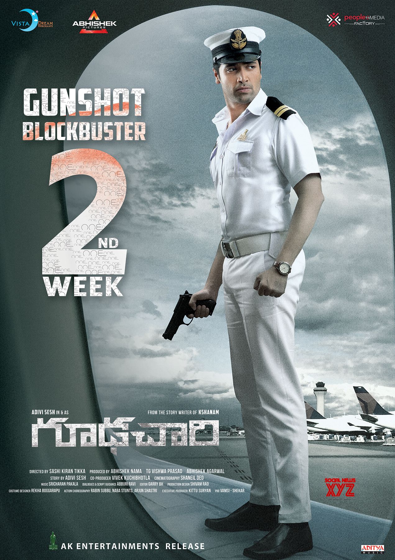 Goodachari Second Week HD Posters - Social News XYZ
