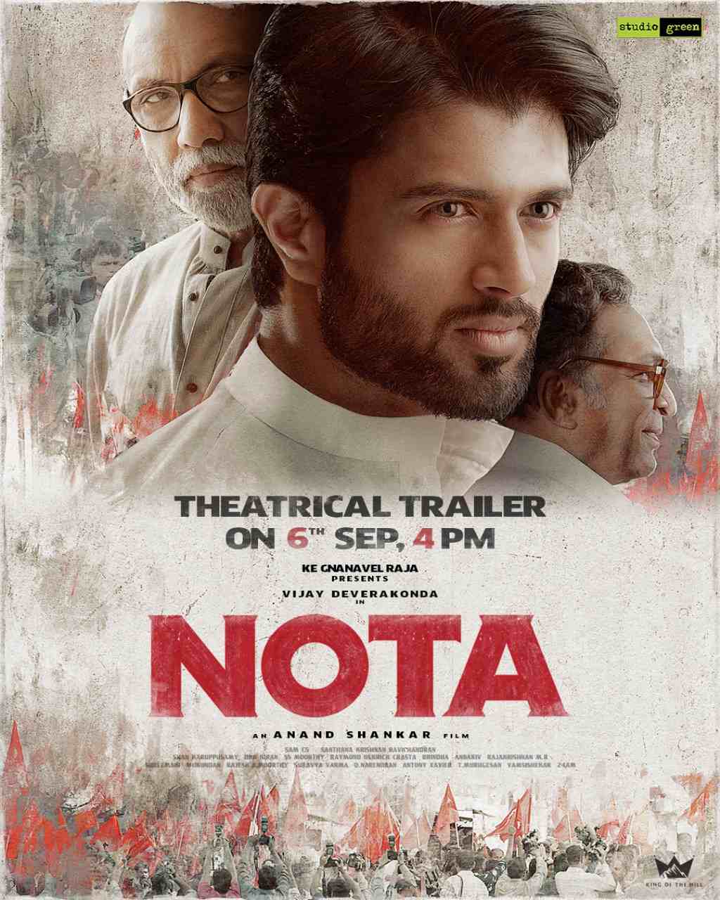 Vijay Deverakonda's NOTA Theatrical Trailer On September 6th At 4 PM ...