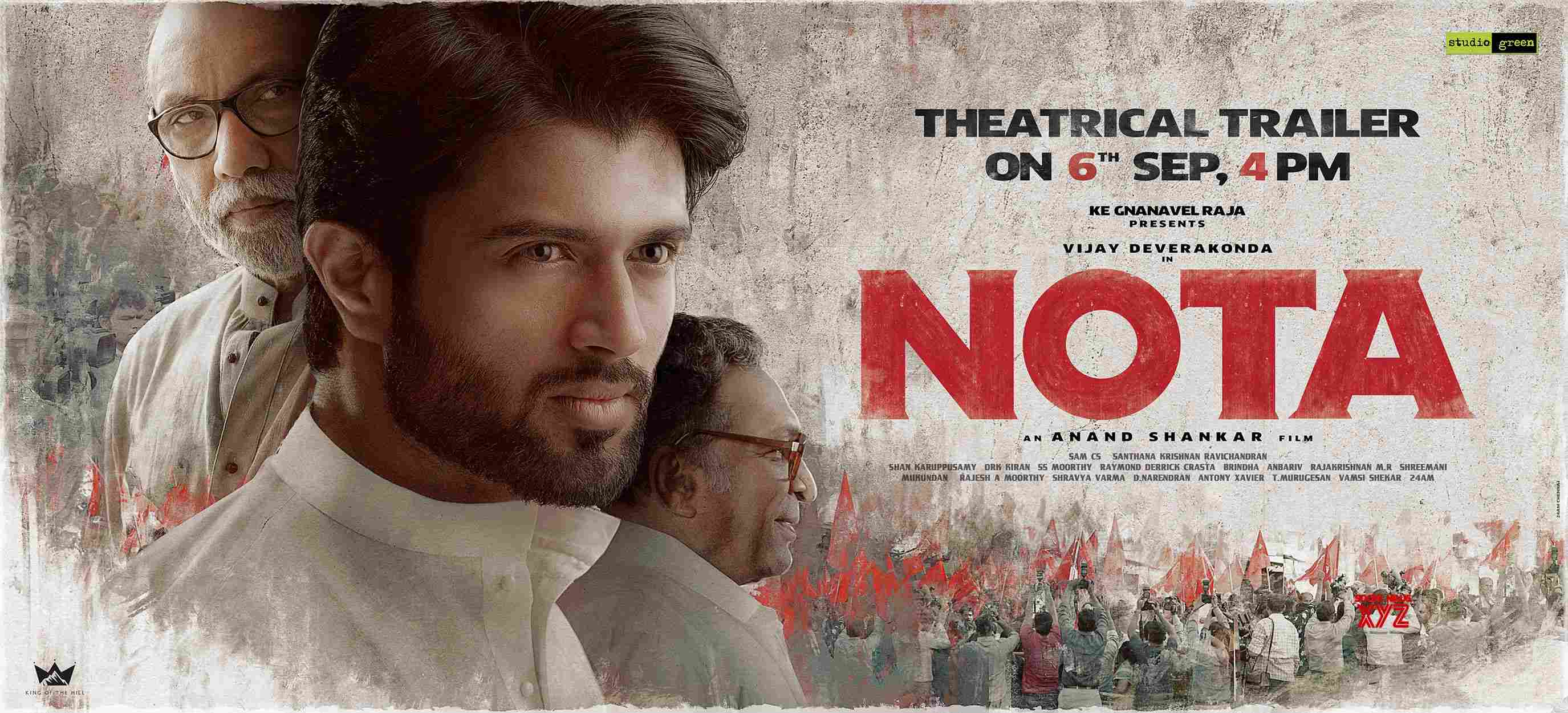 Vijay Devarakonda's NOTA Movie Trailer HD Posters - Social News XYZ
