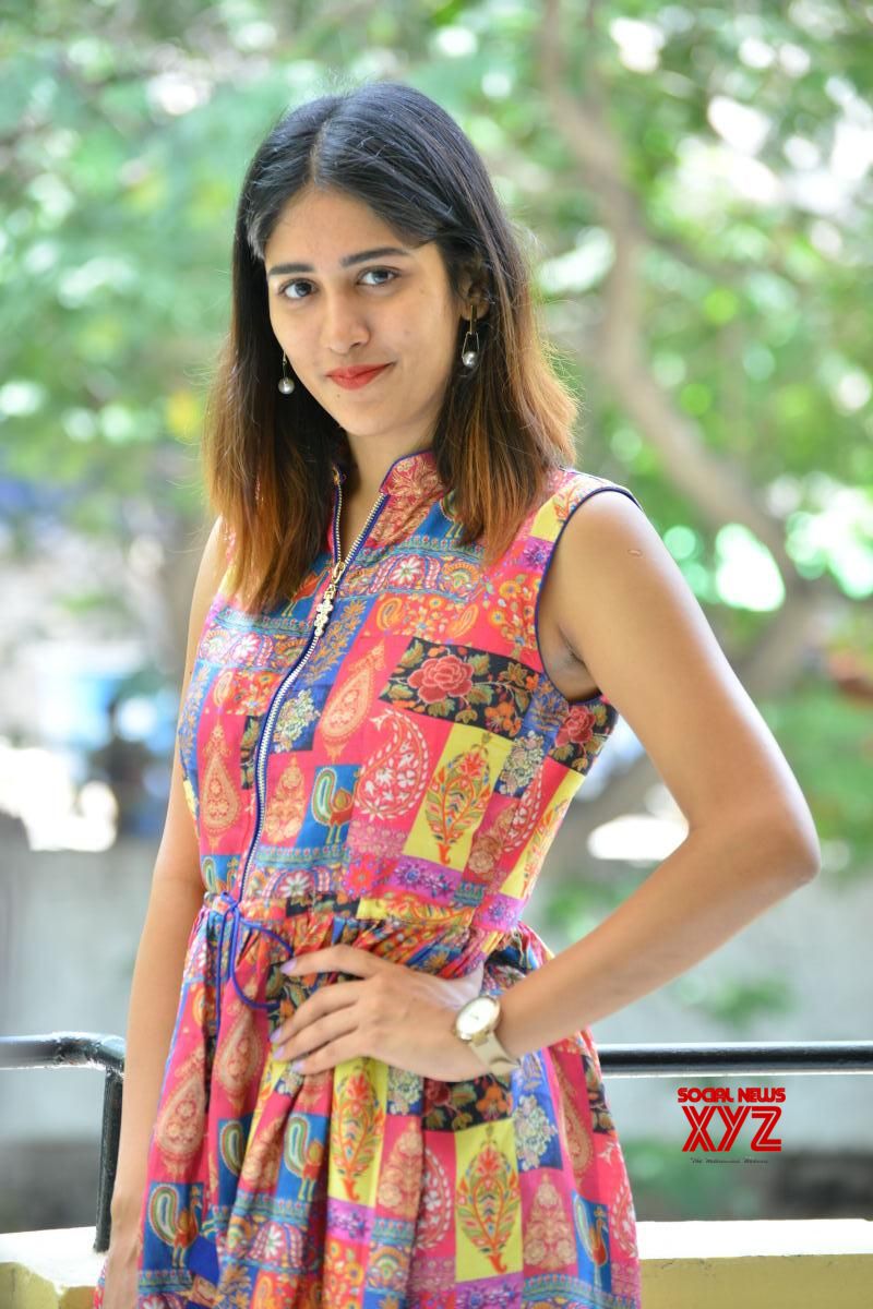 Actress Chandini Chowdary Stills From Manu Movie Interview - Social ...