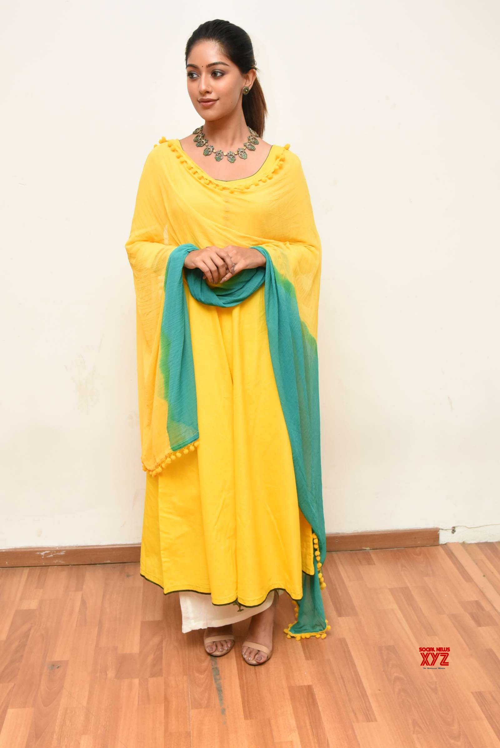Actress Anu Emmanuel Stills From Shailaja Reddy Alludu Movie Promotions ...