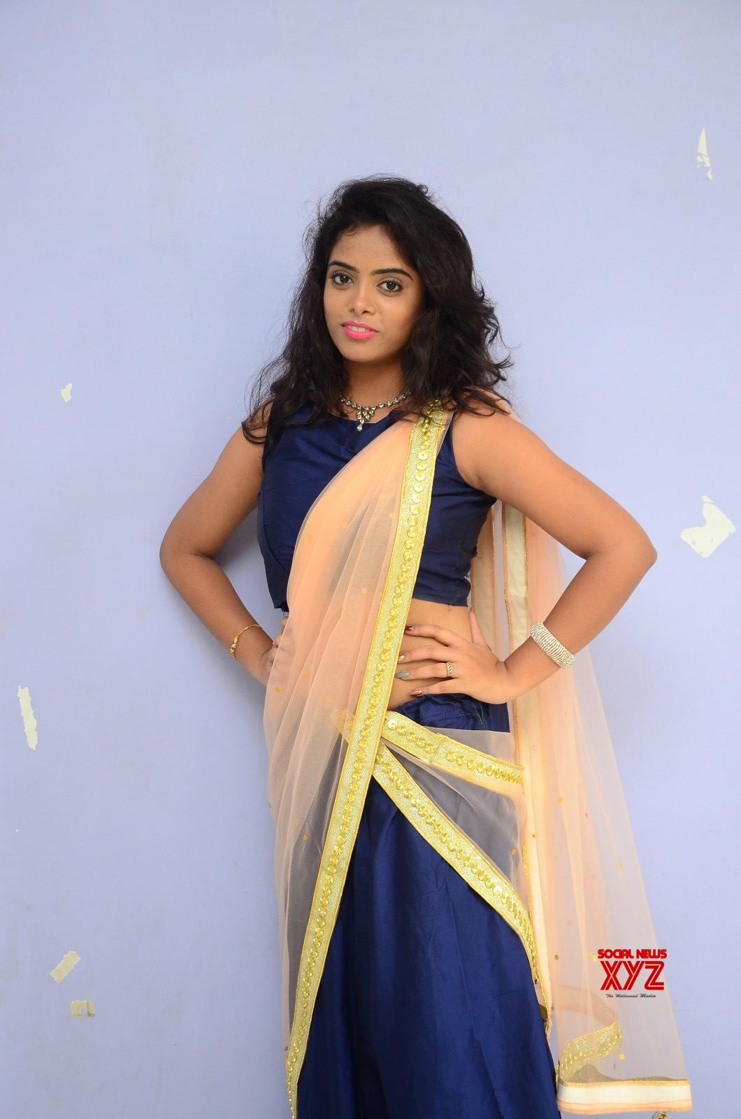 Actress Manjeera Stills From Ala Jarigindi Movie Teaser Launch - Social ...