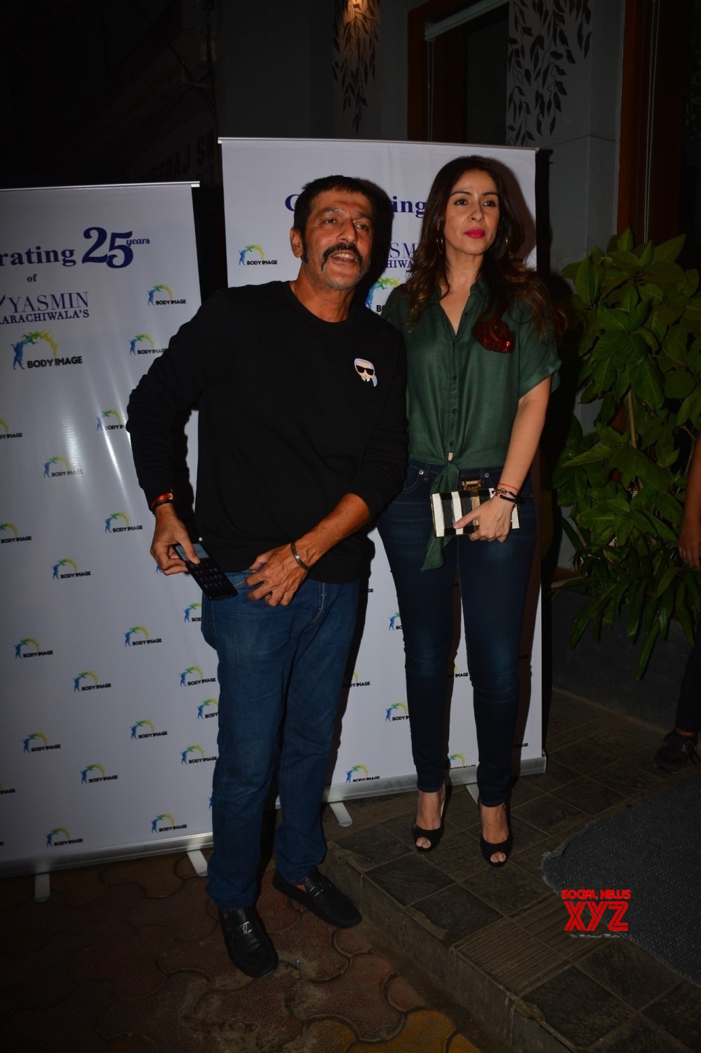Mumbai: Chunky Pandey and Bhavna Pandey during a programme #Gallery ...