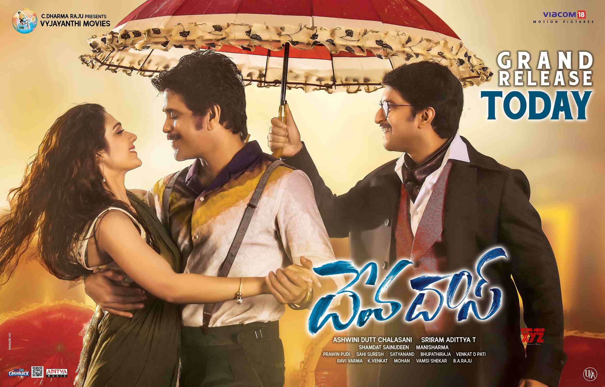 DevaDas Movie Grand Release Today HD Posters - Social News XYZ