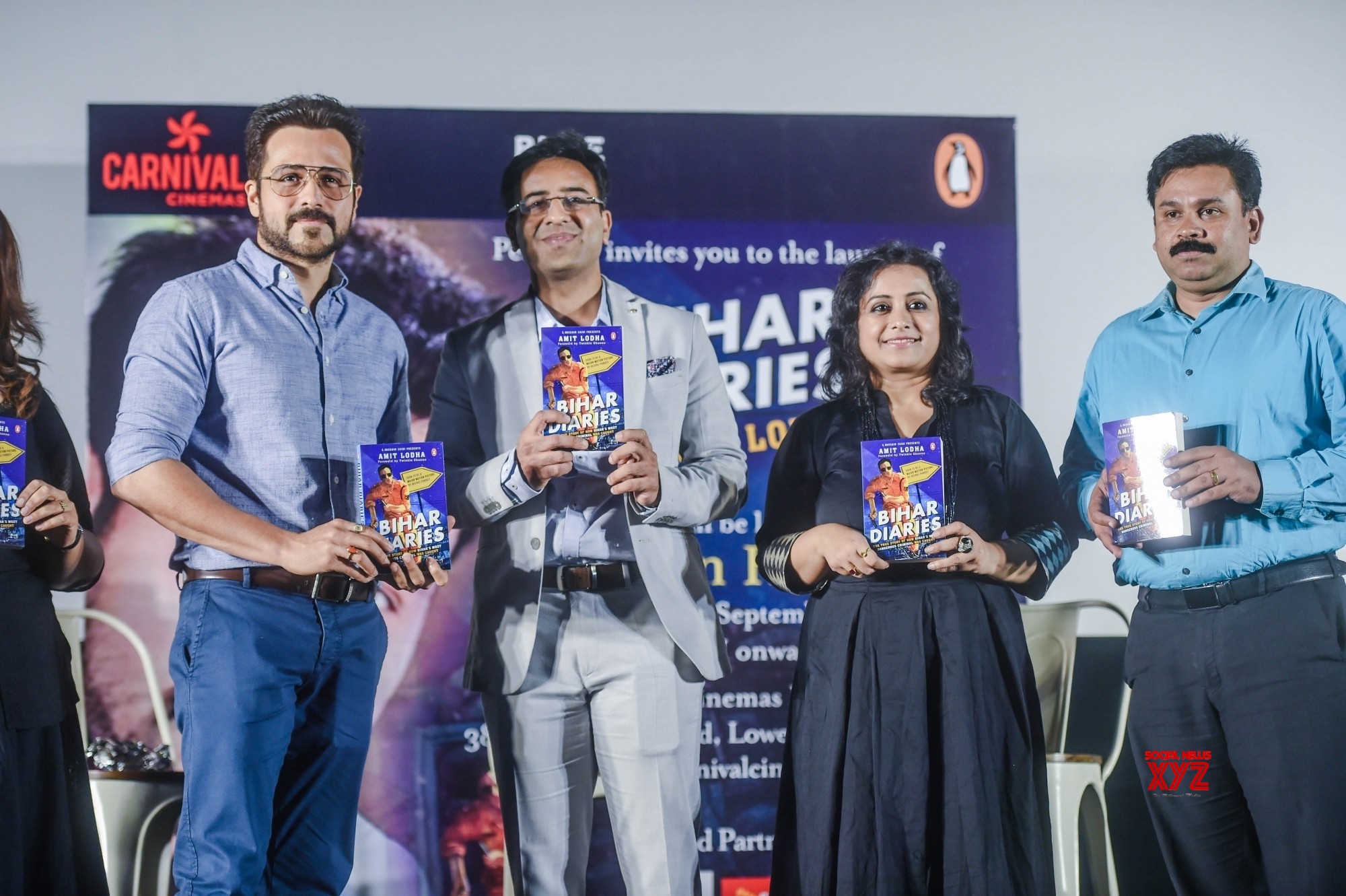 Mumbai: Emraan Hashmi unveils author Amit Lodha's book "Bihar Diaries ...