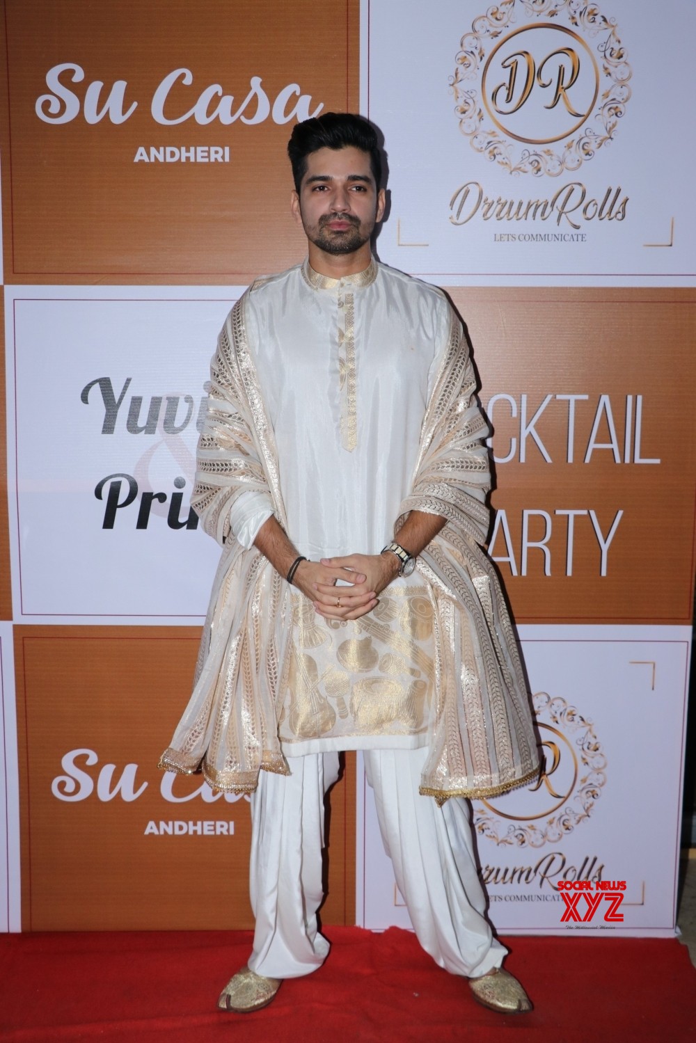 Mumbai: Prince Narula and Yuvika Chaudhary's sangeet ceremony Vishal ...
