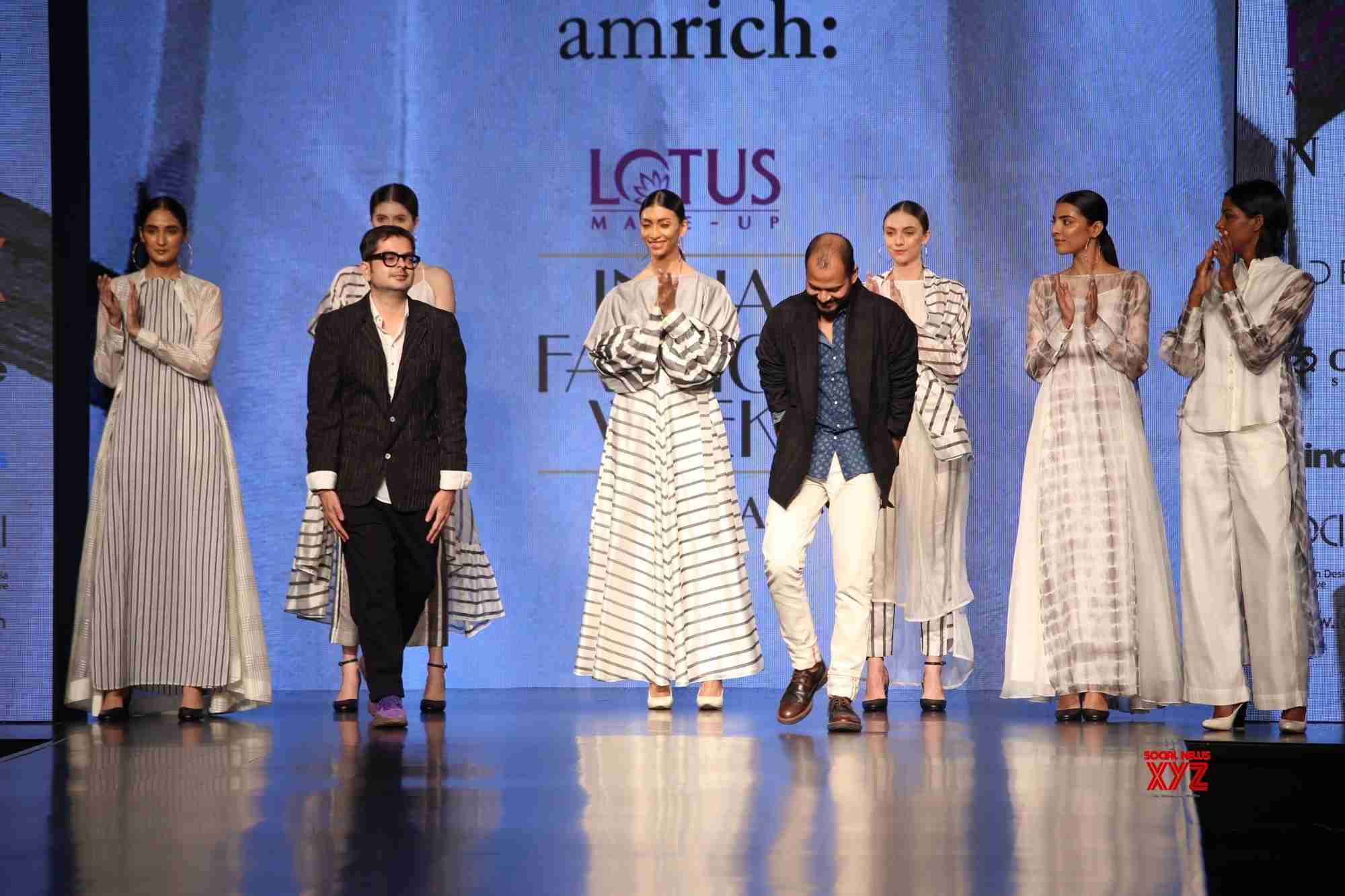 New Delhi: Lotus Make Up India Fashion Week Spring Summer 2019 Amrich # ...