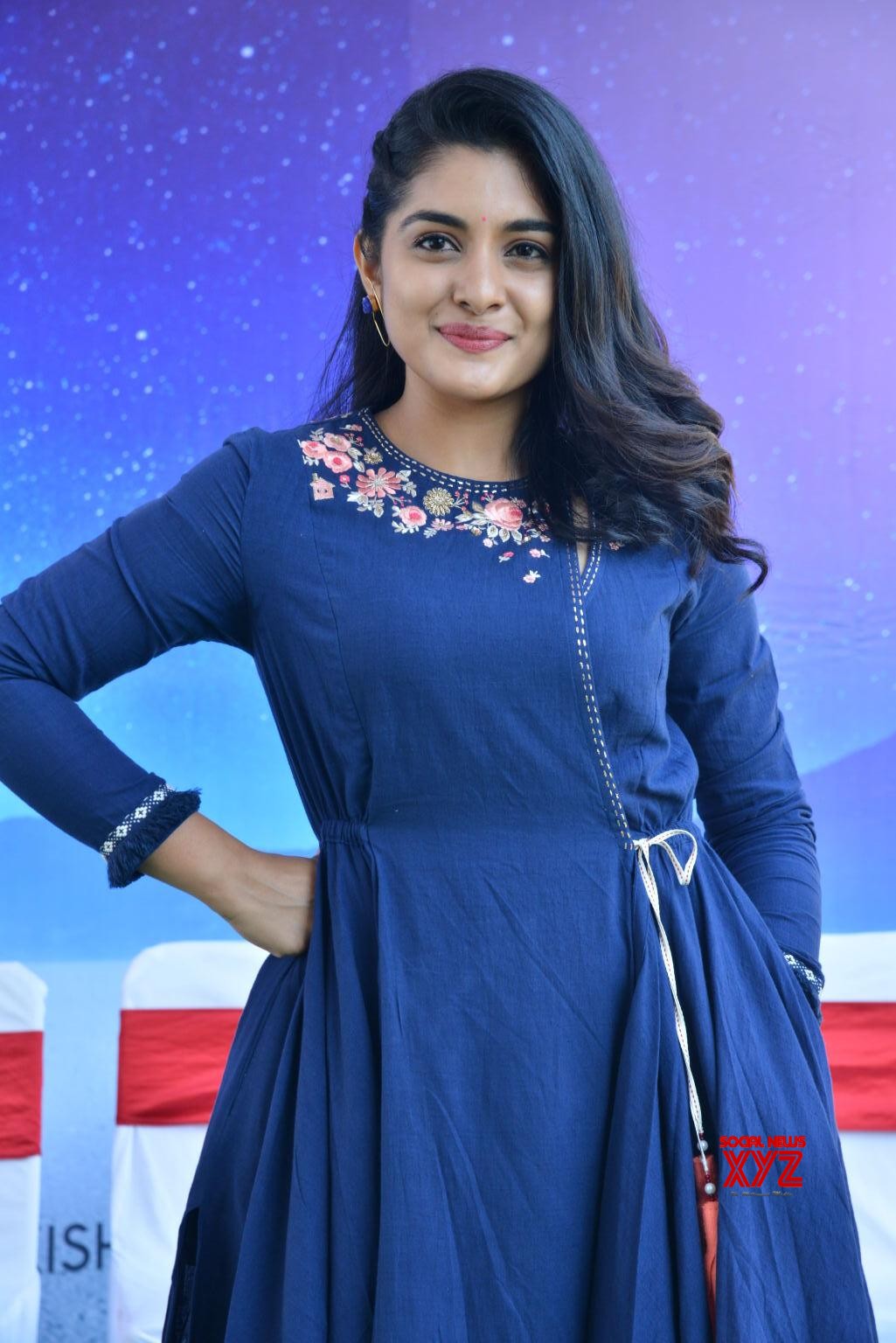 Actress Nivetha Thomas Stills From Swaasa Movie Opening - Social News XYZ