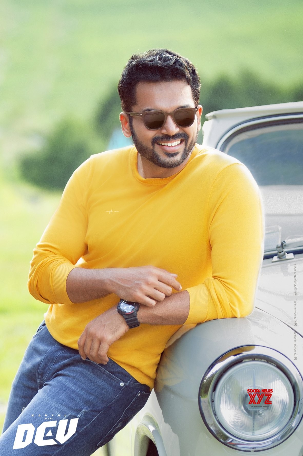 Karthi And Rakul Preet Singh Movie Dev Posters - Social News XYZ