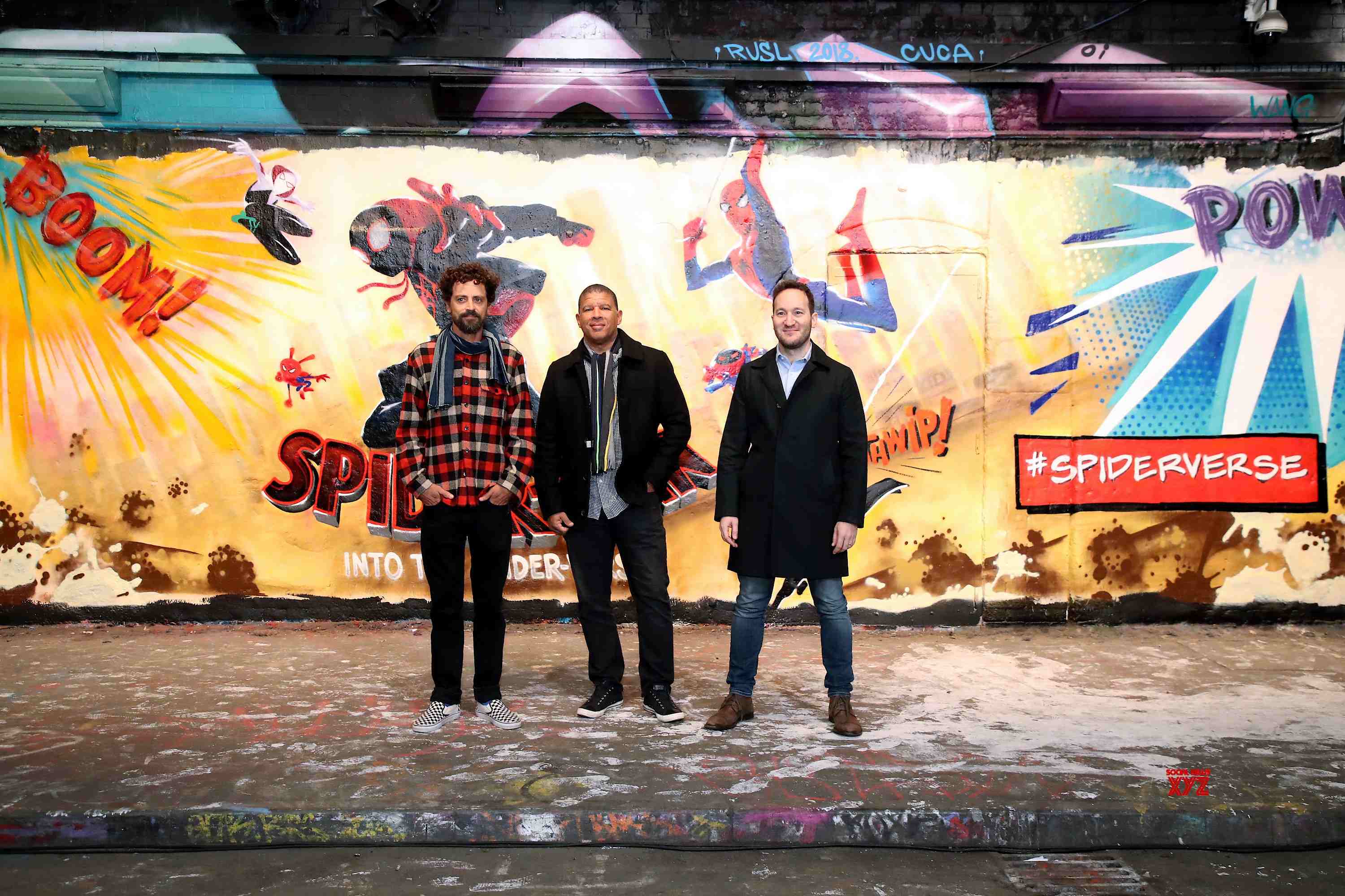 Spider-Man: Into the Spider-Verse Movie Team At London Comic Con 2018 ...