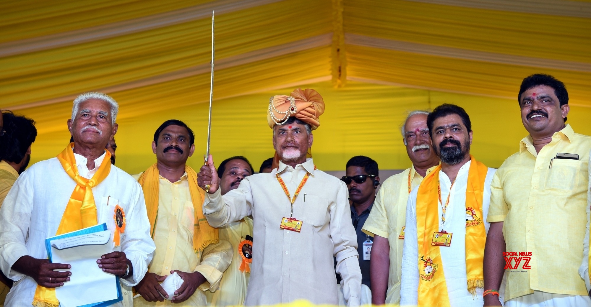 Kadapa (Andhra Pradesh): 'Dharma Porata Deeksha' - N. Chandrababu Naidu ...