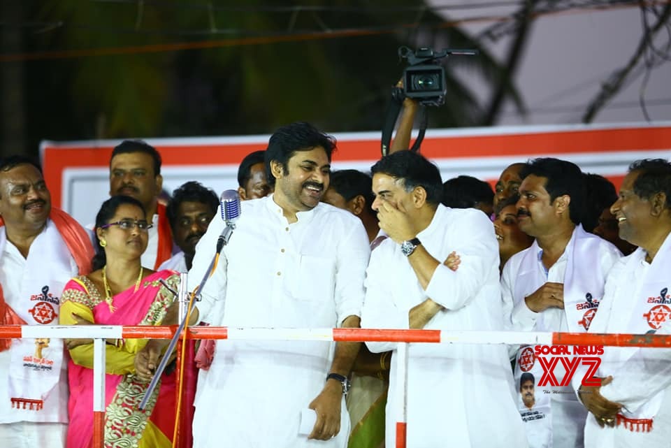 JanaSena Chief Pawan Kalyan Pithapuram Public Meeting Gallery - Social News XYZ