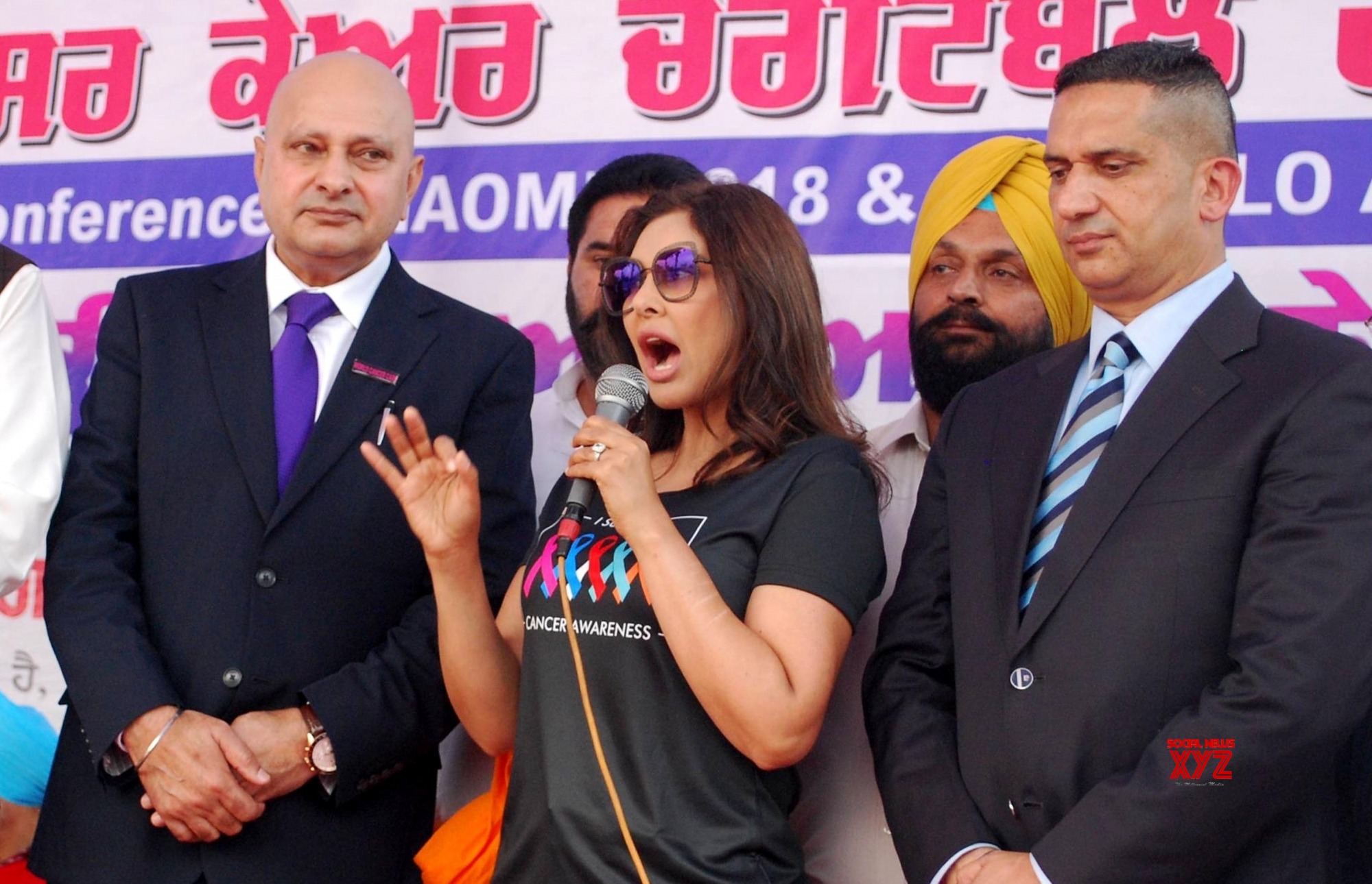 Amritsar: Lisa Ray during a Cancer awareness programme #Gallery ...