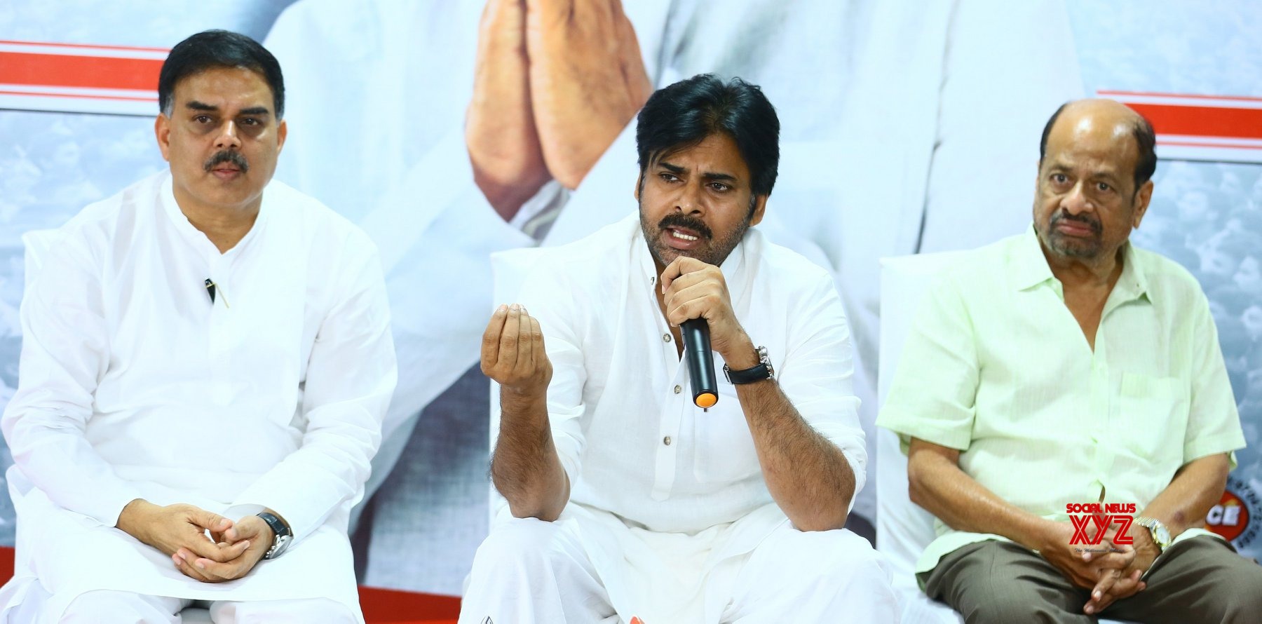 Janasena Chief Pawan Kalyan Press Meet At Kakinada - Gallery - Social News XYZ
