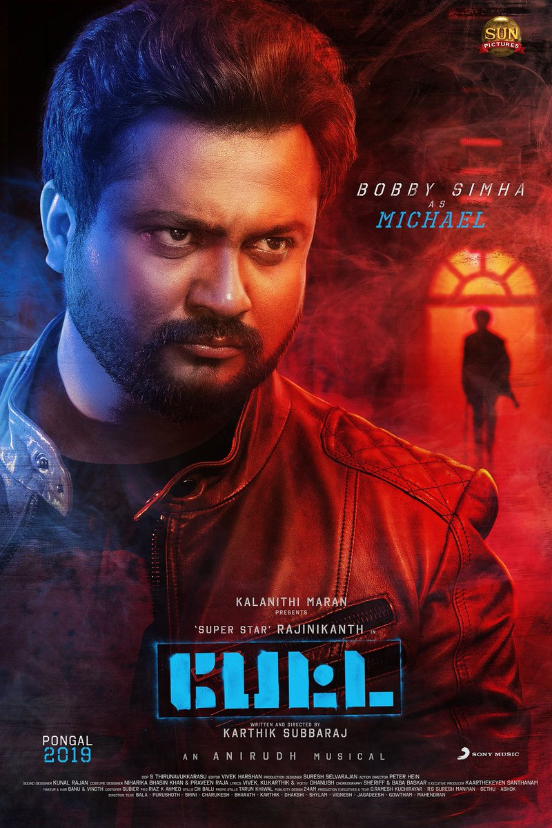 Simha As Michael In Petta Movie Poster - Social News XYZ