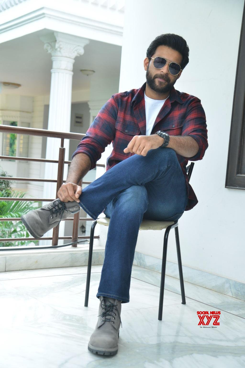 Varun Tej Stills From Anthariksham 9000 KMPH Movie Interview - Social ...