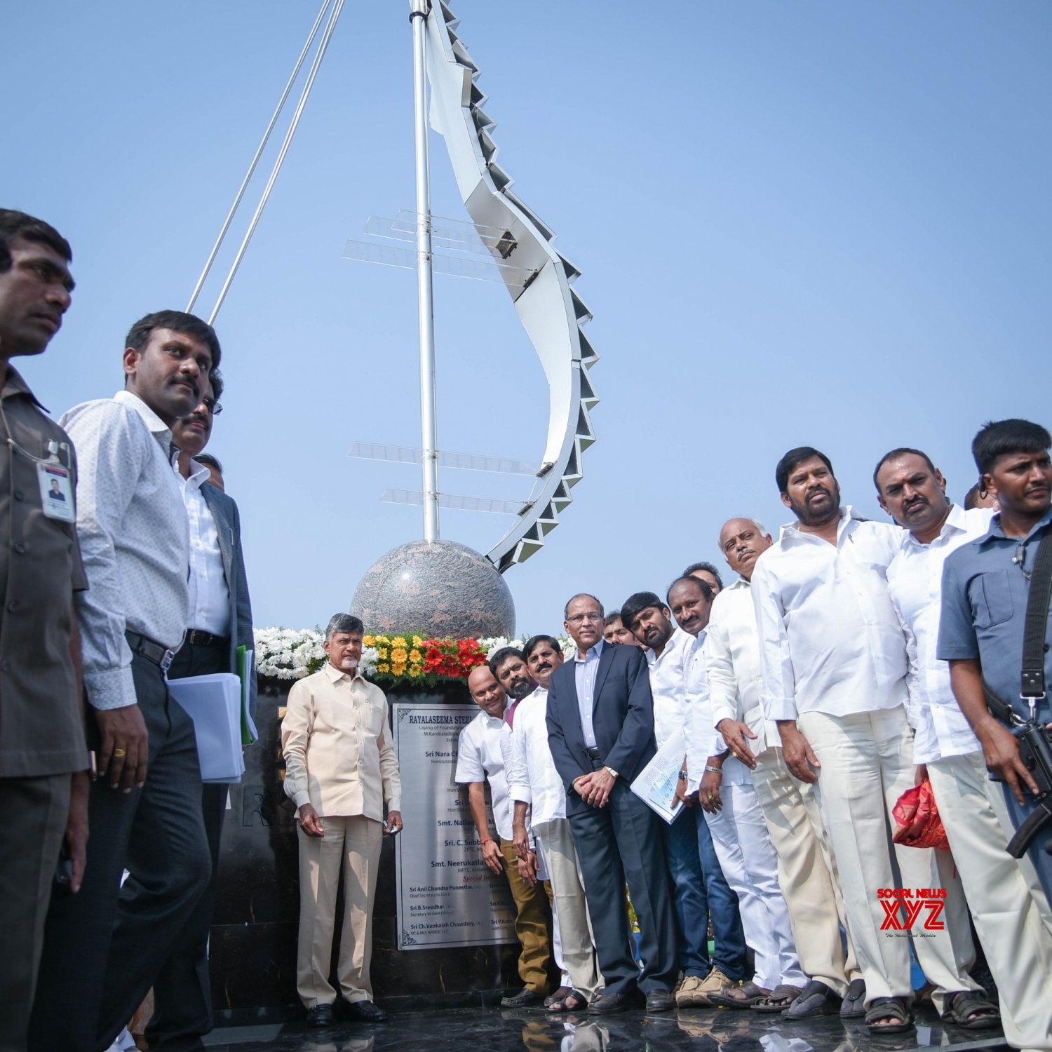 Kadapa (Andhra Pradesh): N. Chandrababu Naidu lays foundation stone for ...