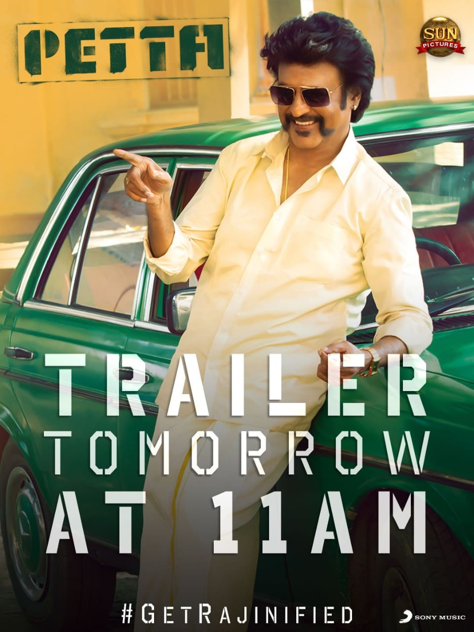 Petta Movie Trailer Tomorrow At 11 AM Latest Poster - Social News XYZ