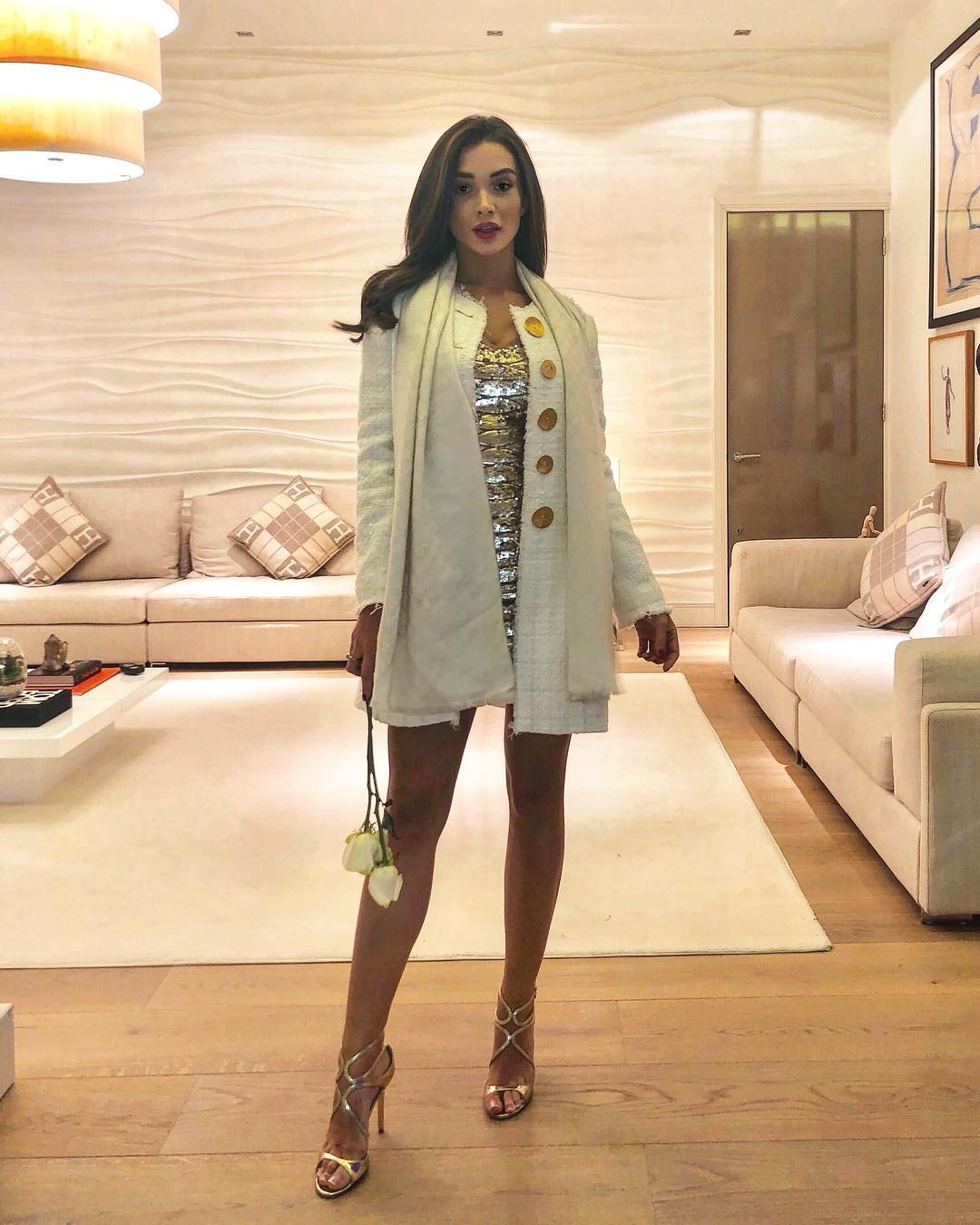 Actress Amy Jackson New Christmas Stills - Social News XYZ