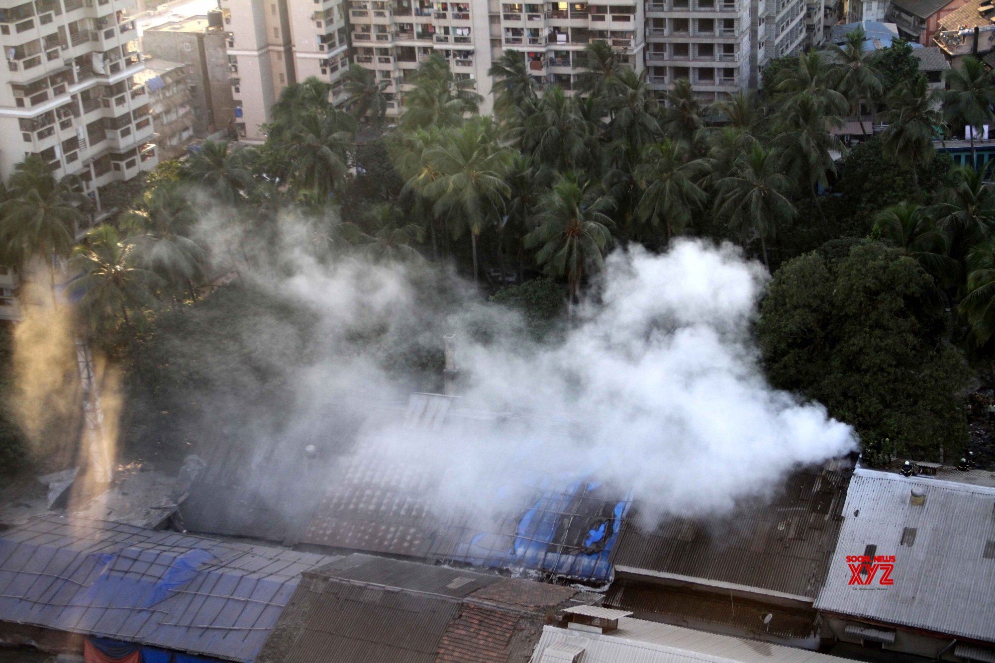 Mumbai: Dongri Liberty Mill Compound fire #Gallery - Social News XYZ