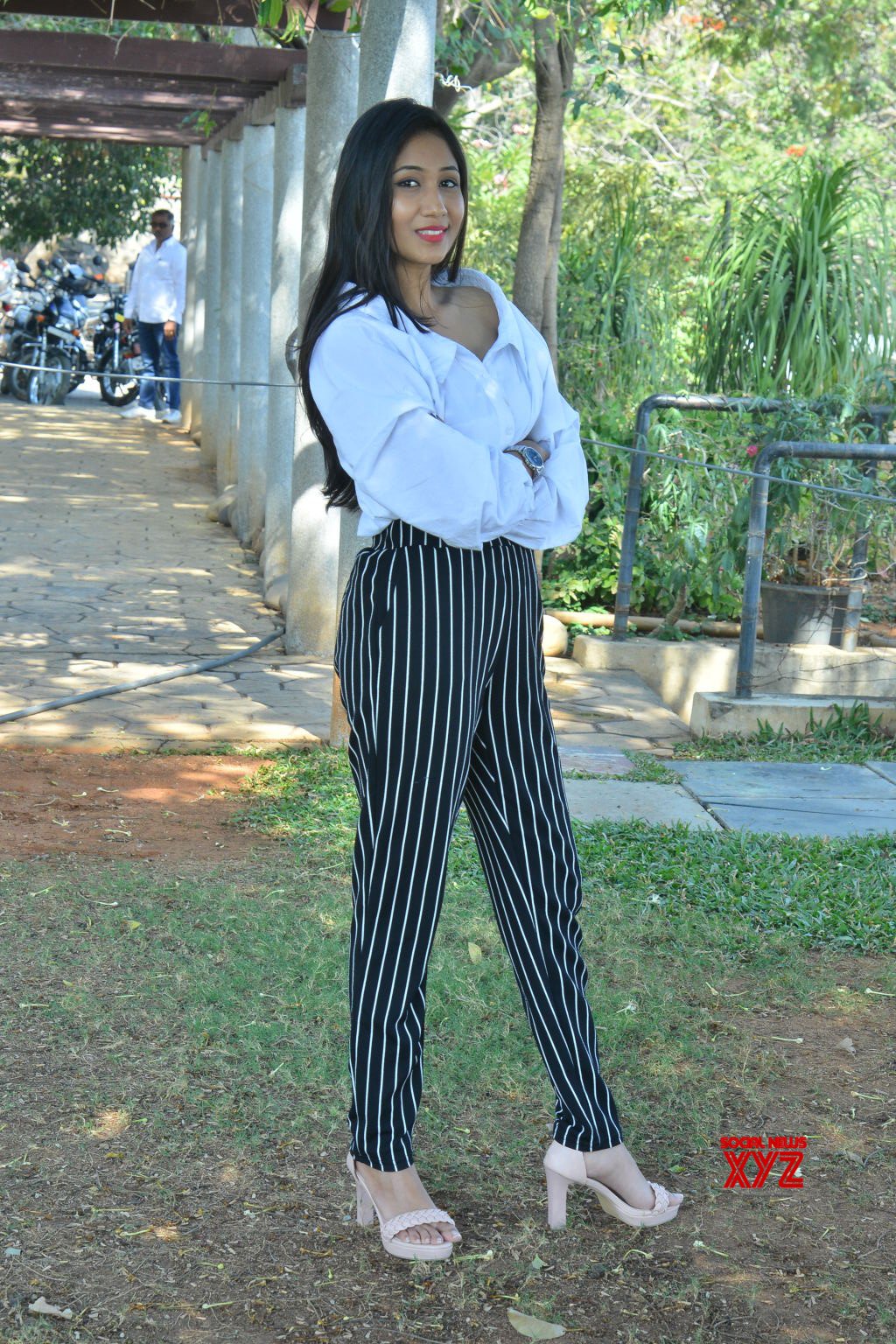 Actress Pranathi Stills From Vaidehi Movie Trailer Launch - Social News XYZ