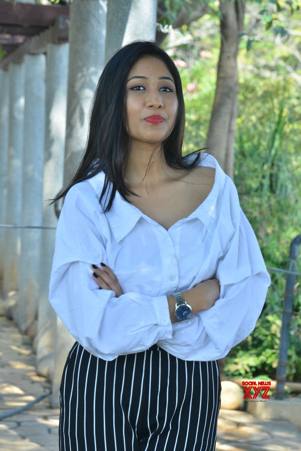 Actress Pranathi Stills From Vaidehi Movie Trailer Launch - Social News XYZ