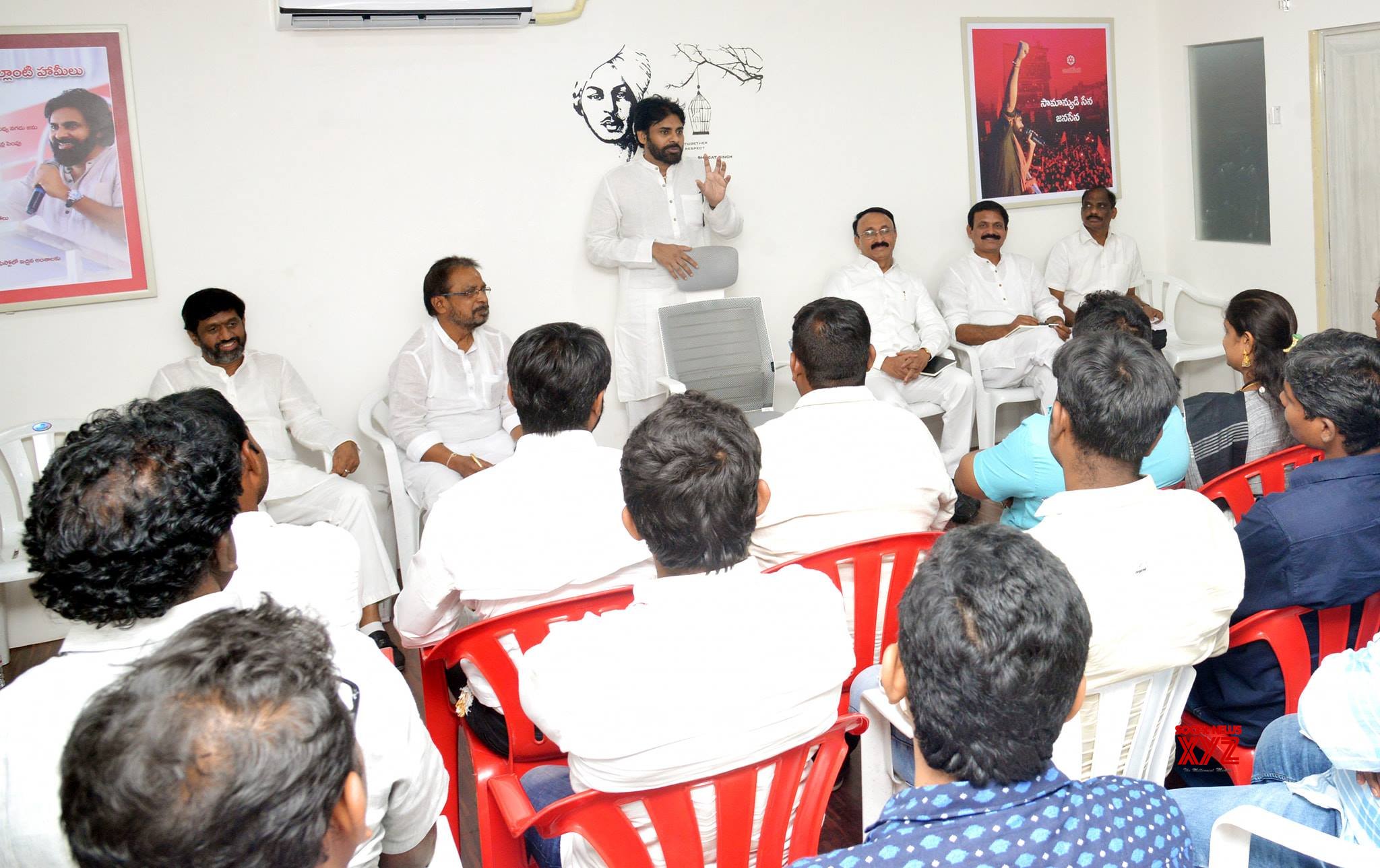 JanaSena Chief Pawan Kalyan Meeting With Kurnool District Leaders - Gallery - Social News XYZ