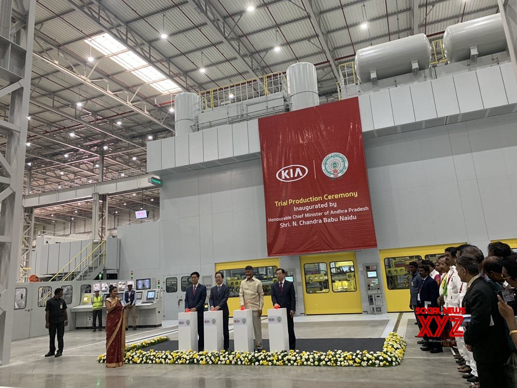 Anantapur (Andhra Pradesh): Kia Motors begin trial production at India ...