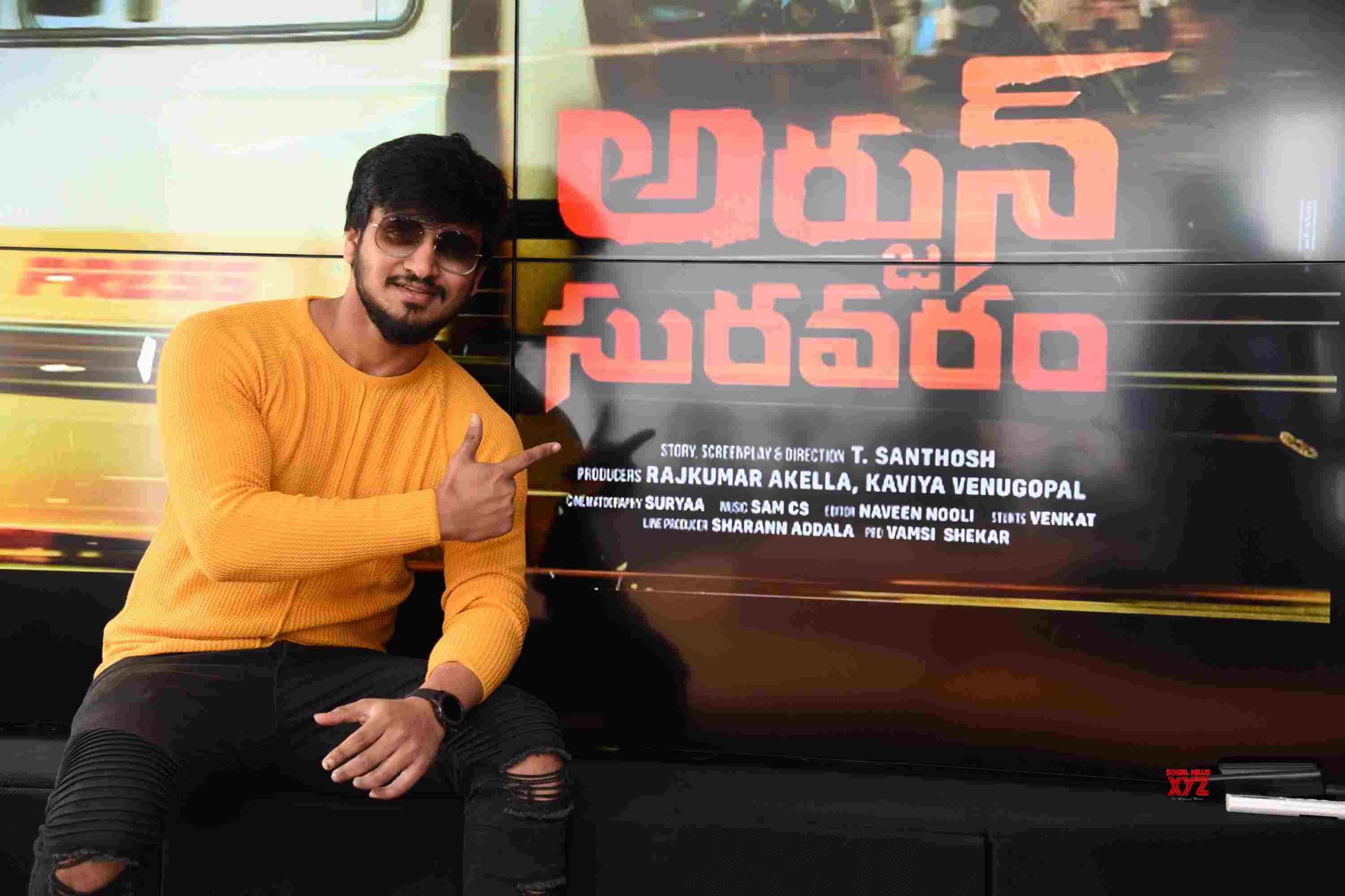 Nikhil's Arjun Suravaram Movie Title Announcement Press Meet HD Gallery ...