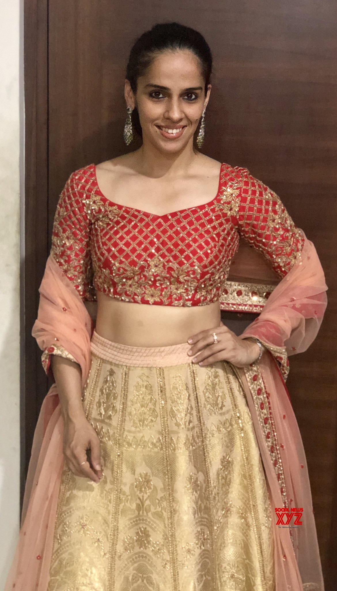 Saina Nehwal Stills From Wedding Celebration Of Sikki Reddy And Buss ...