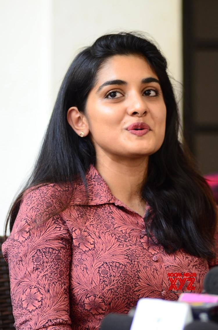 Actress Nivetha Thomas Stills From 118 Movie Success Celebrations ...