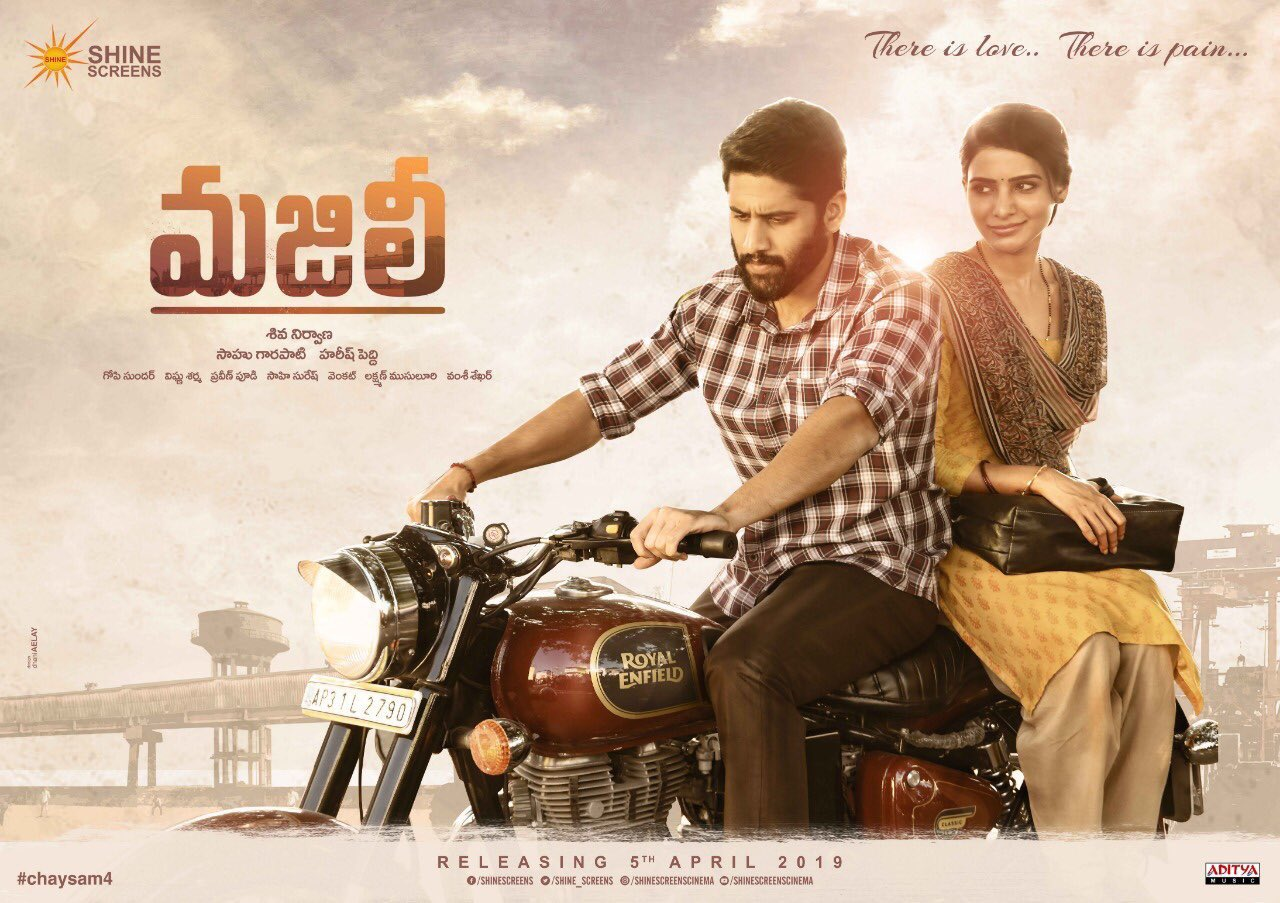 Naga Chaitanya And Samantha's Majili Movie Latest HD Poster - Social ...