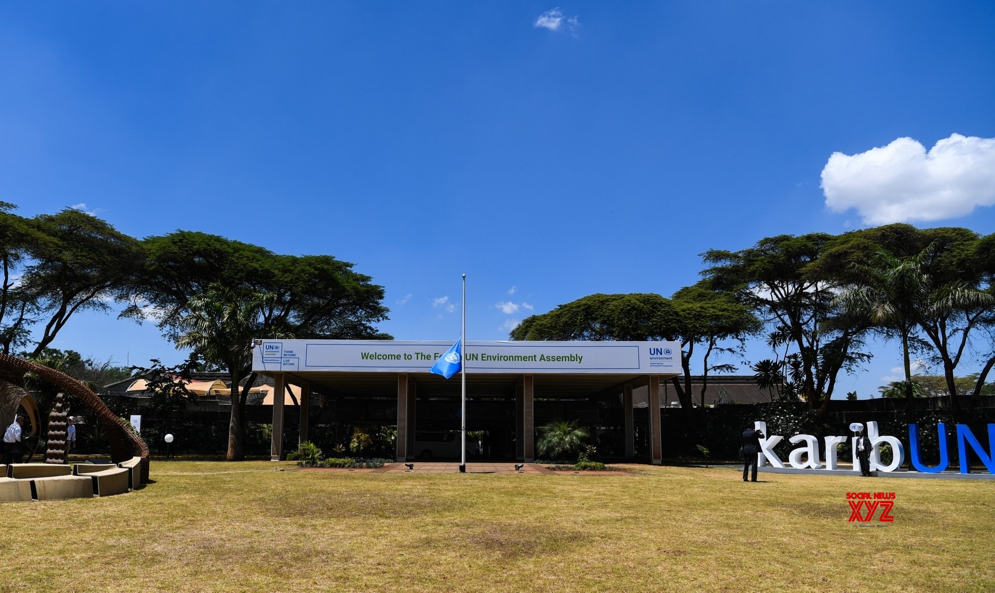 KENYA - NAIROBI - UNEP HEADQUARTERS - FLAG - HALF MAST #Gallery ...