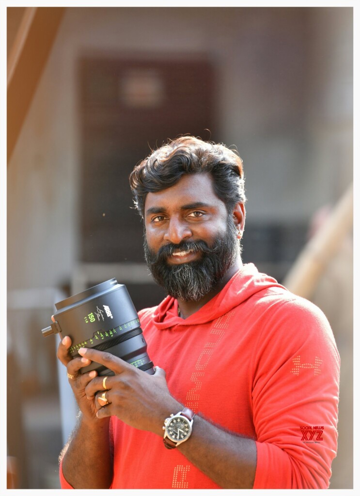 DOP KK Senthil Kumar Stills With New 150mm Signature Prime Lens Used For RRR Movie - Social News XYZ